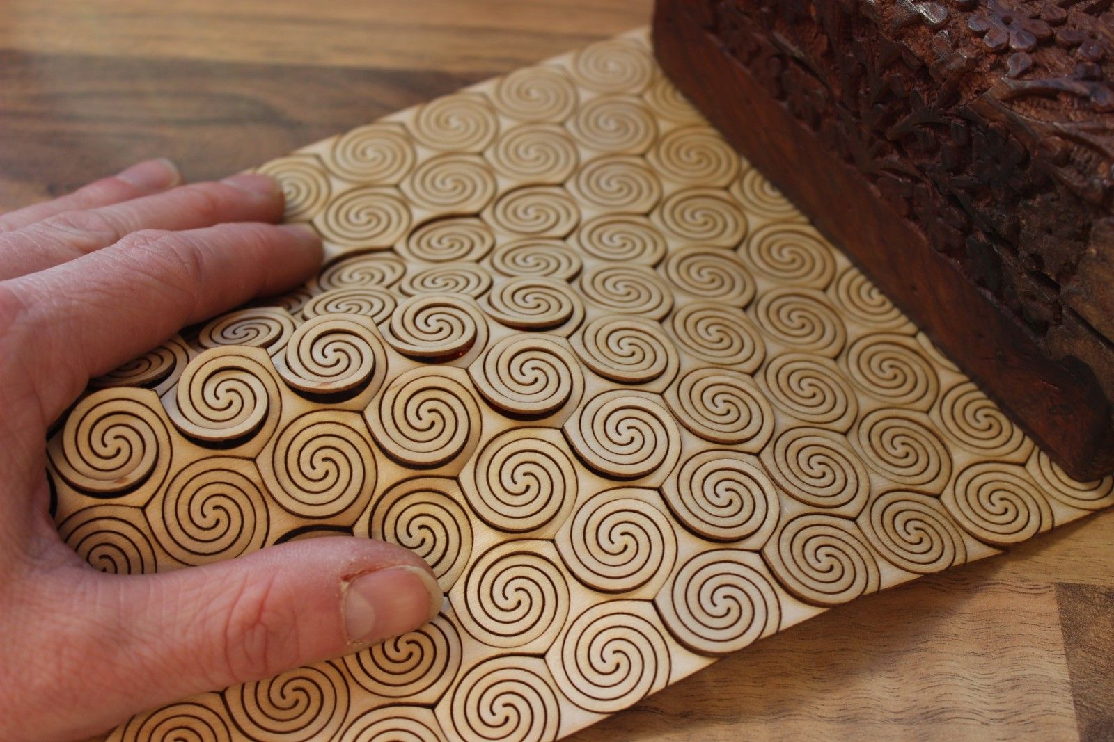 Super Flexible Double Curvature Surface - Laser Cut Plywood (with ...