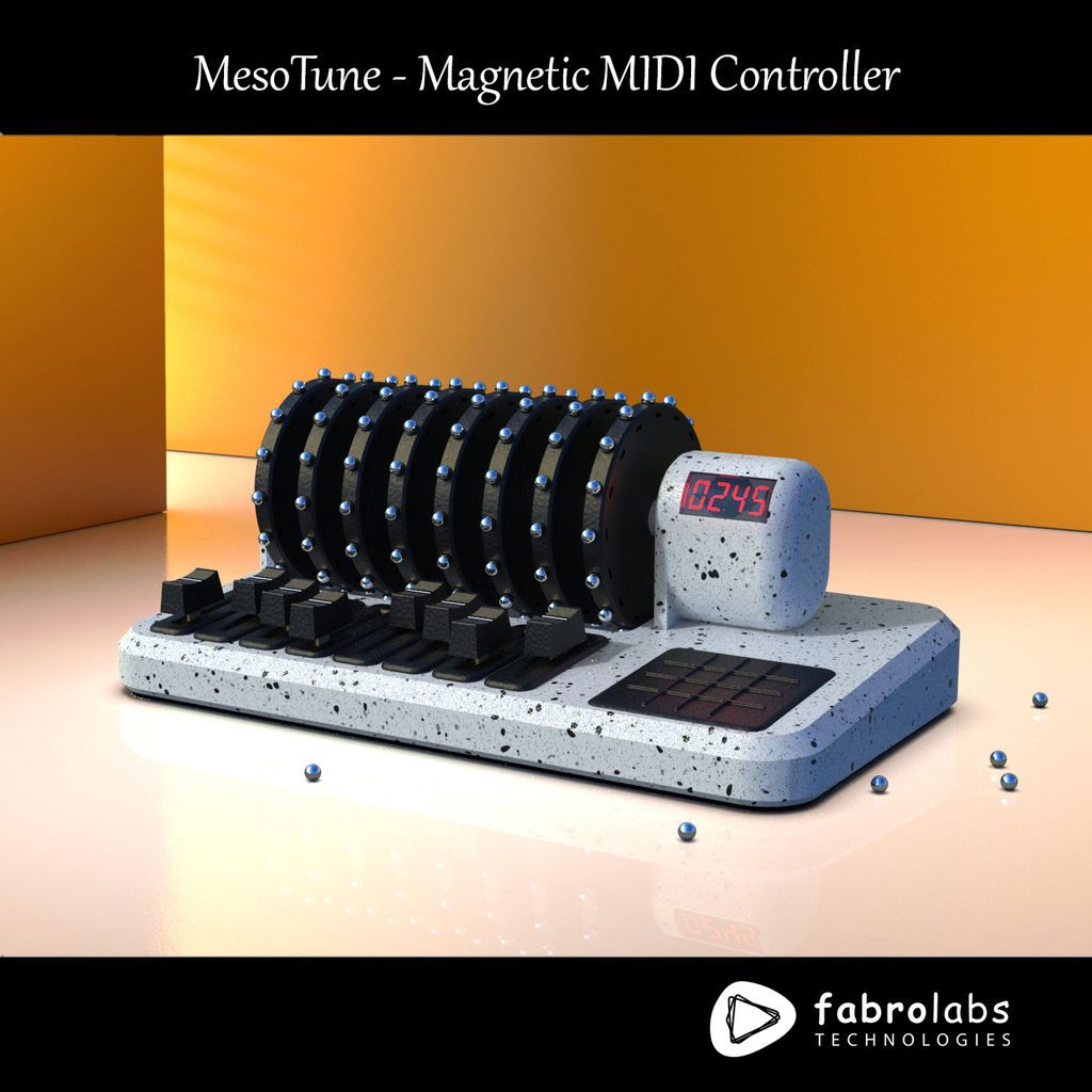 MesoTune - Magnetic MIDI Controller | Trybotics
