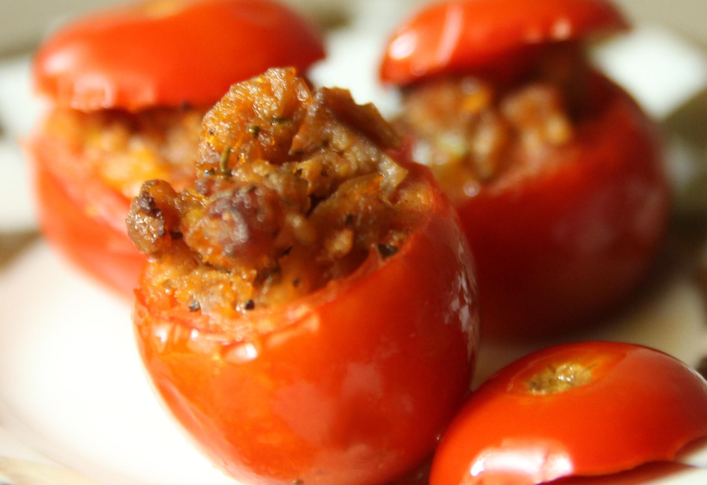 Stuffed Red Cherry Tomatoes : 4 Steps (with Pictures) - Instructables