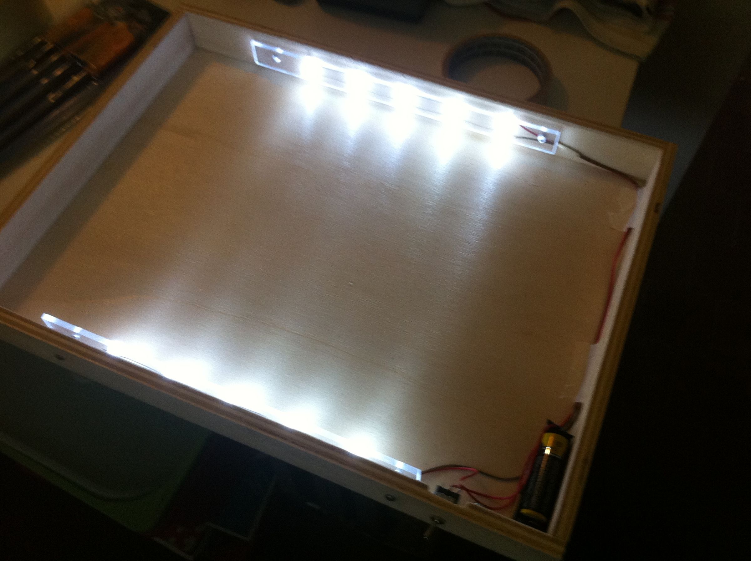Portable Drawing Light Table : 7 Steps - Instructables