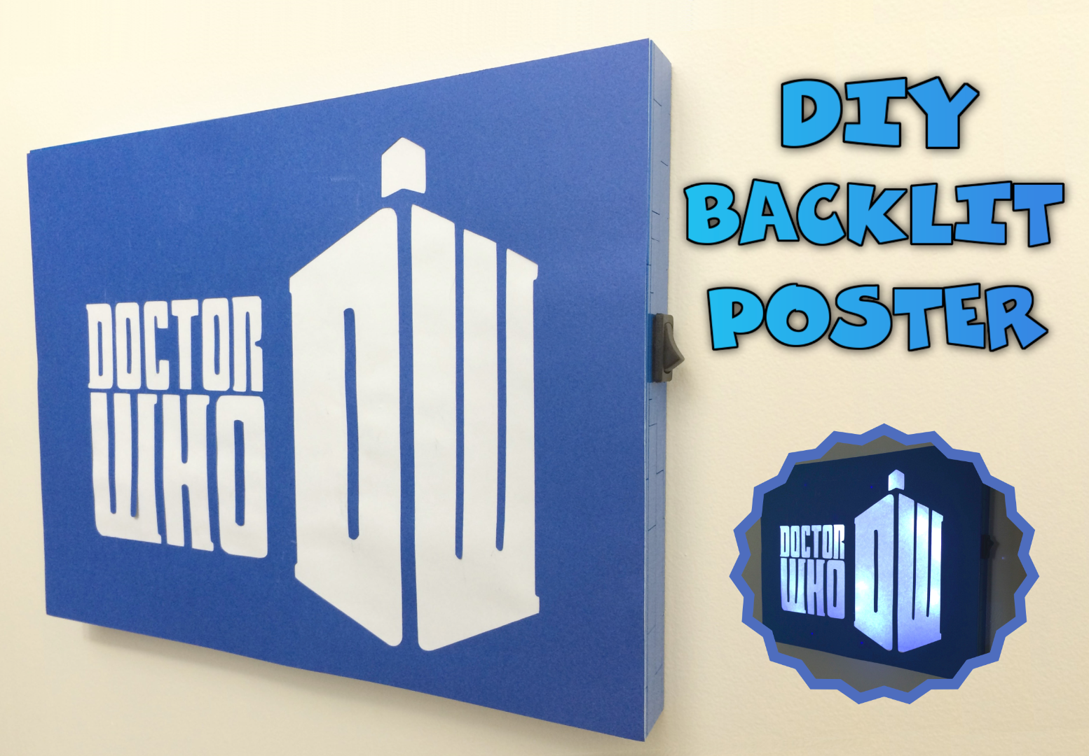 DIY Backlit Poster : 6 Steps (with Pictures) - Instructables