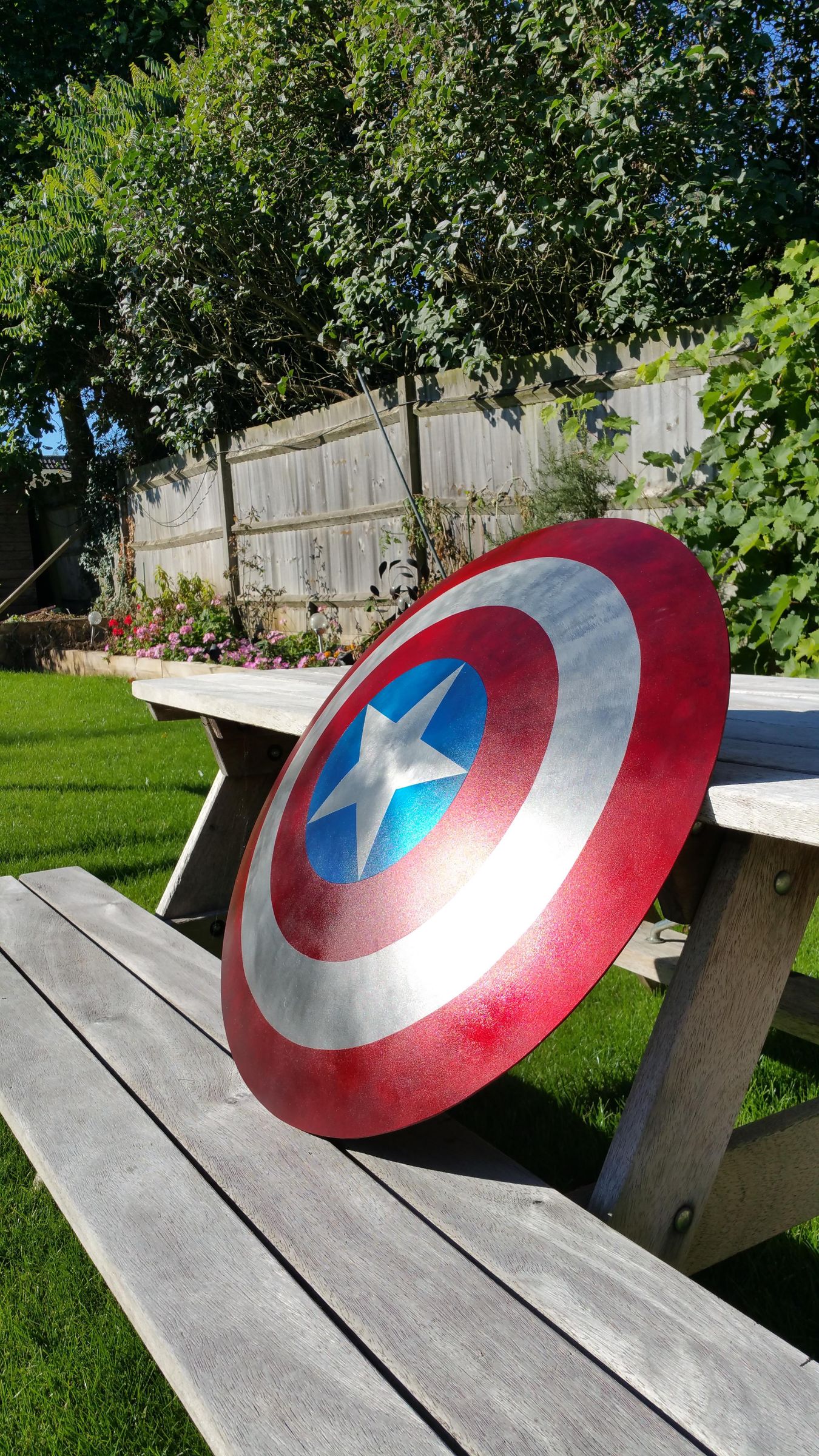 Captain America Shield : 4 Steps (with Pictures) - Instructables