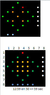 Lazy Grid Clock V2 : 6 Steps (with Pictures) - Instructables