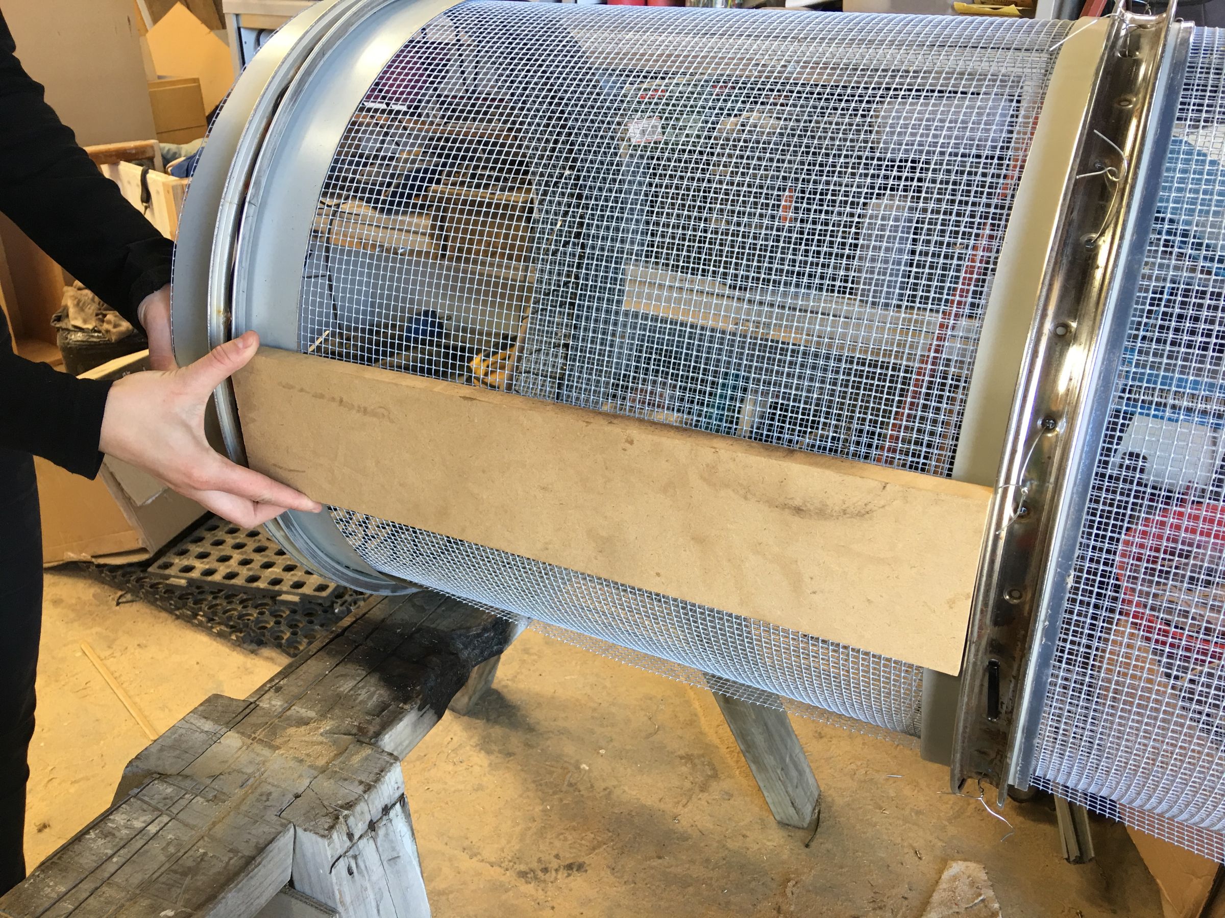 Building a Soil Sifter / Rotary Trommel : 7 Steps (with Pictures ...