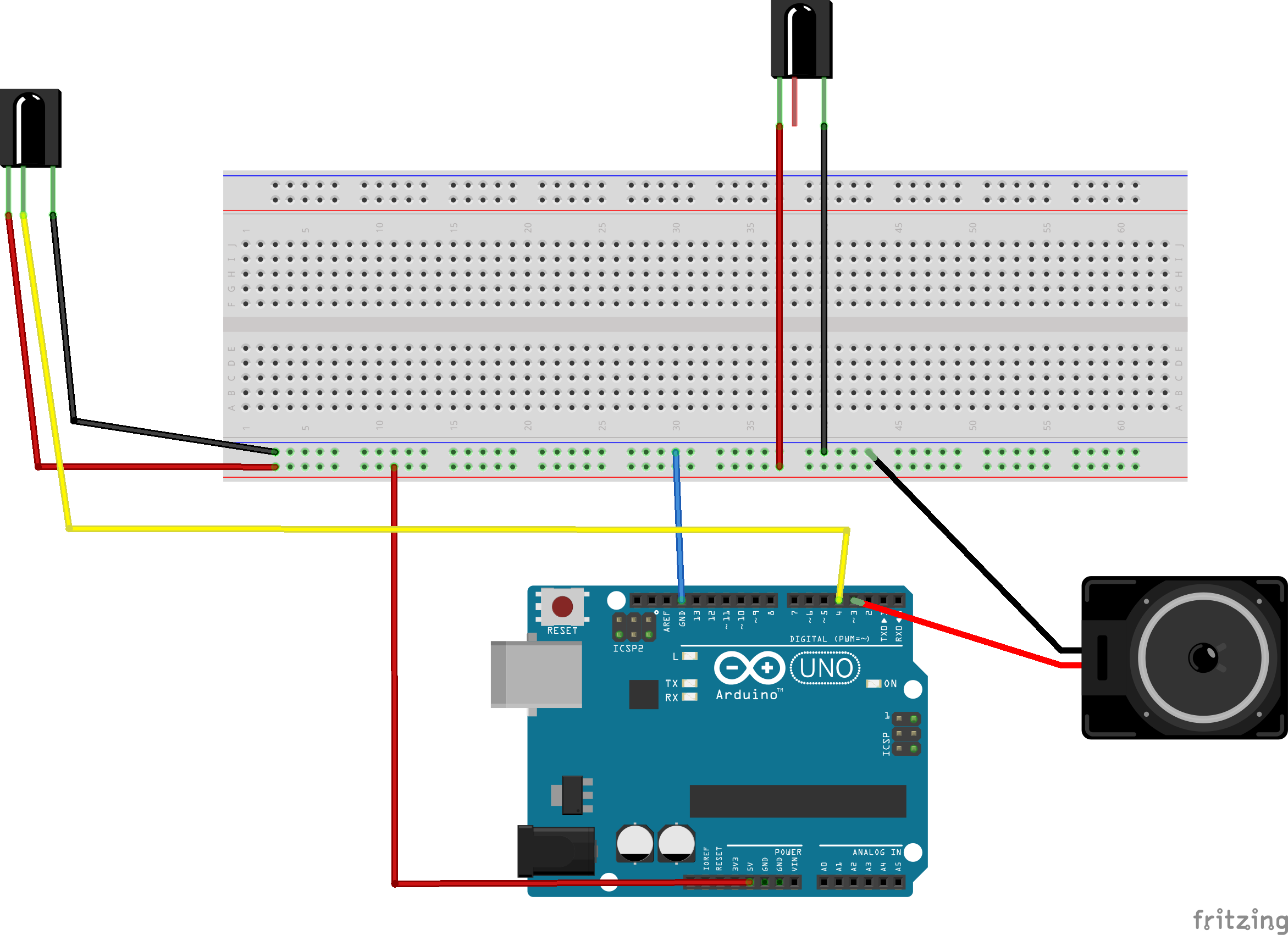 Basketball Hoop Infrared Beam Speaker Arduino : 5 Steps - Instructables
