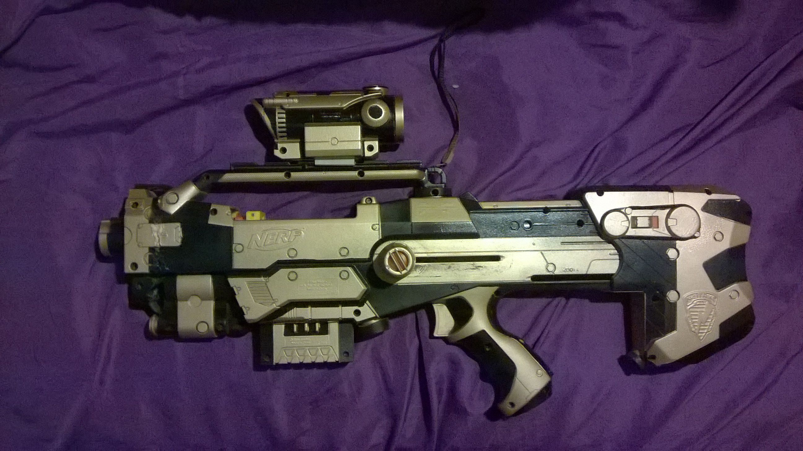 Nerf Longshot Custom Paint Mod 2 : 4 Steps - Instructables