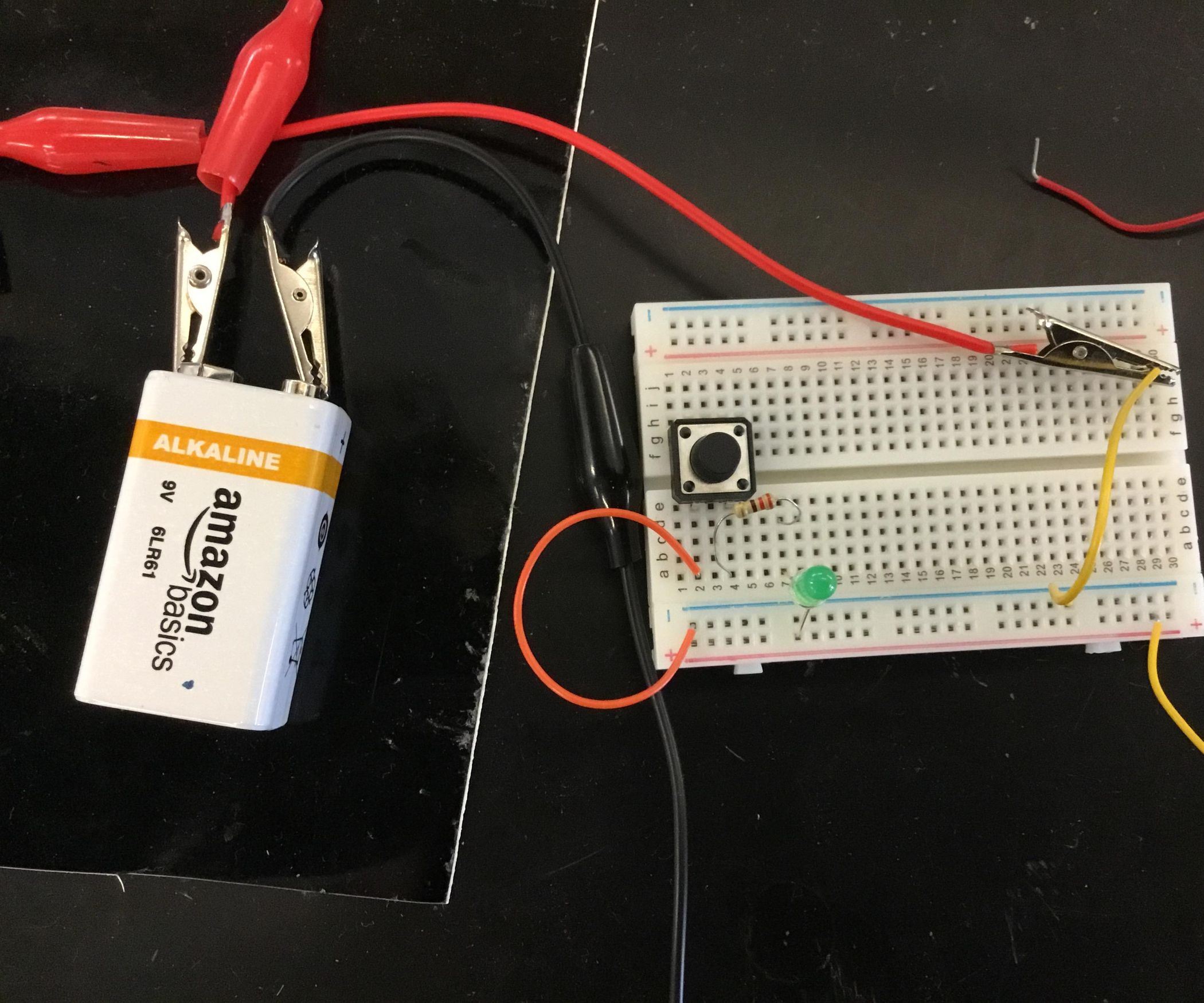 Simple Button Light. : 4 Steps - Instructables