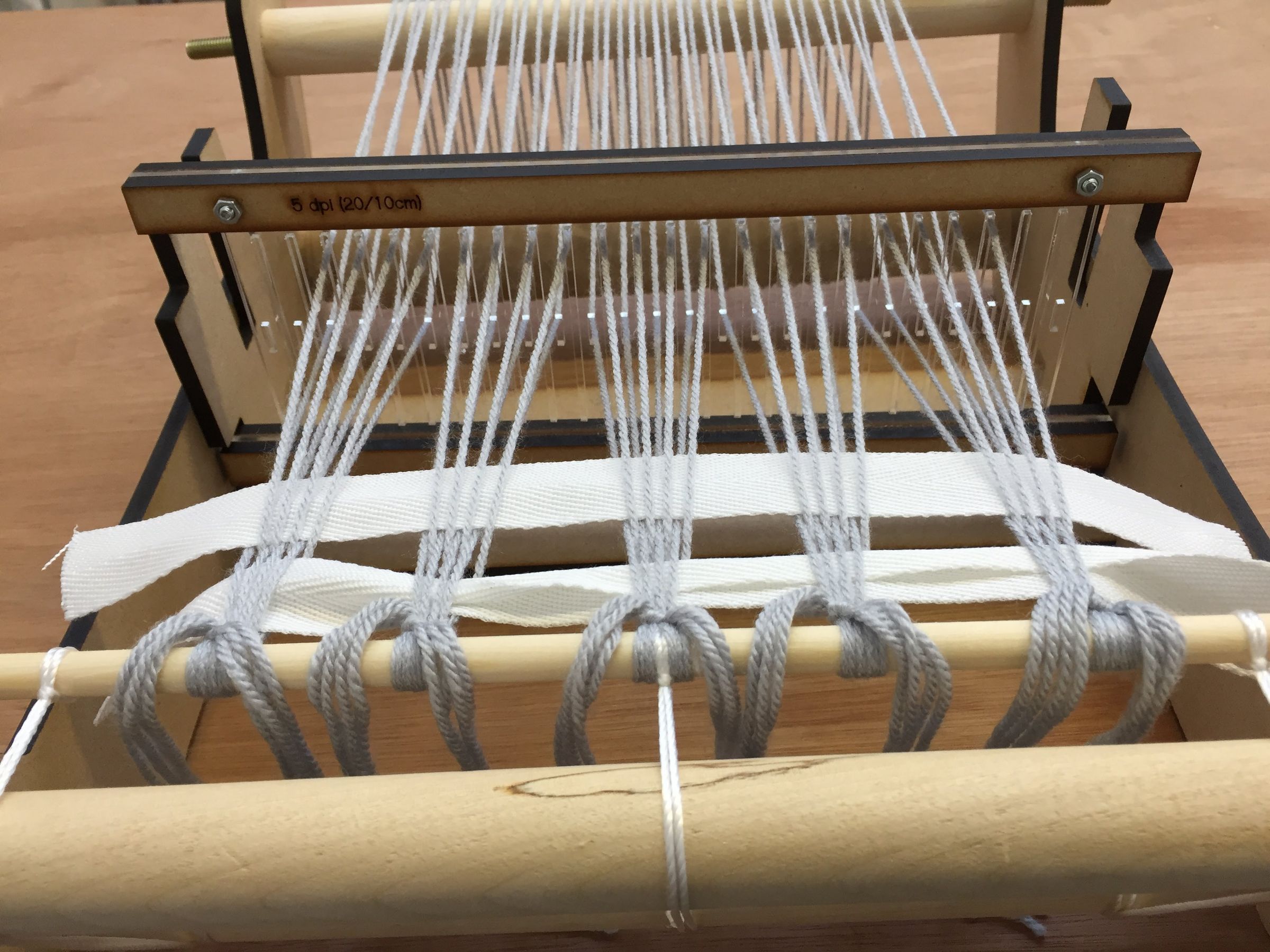 DIY Laser Cut Rigid Heddle Loom - Part 2: Weaving With the Rigid Heddle ...