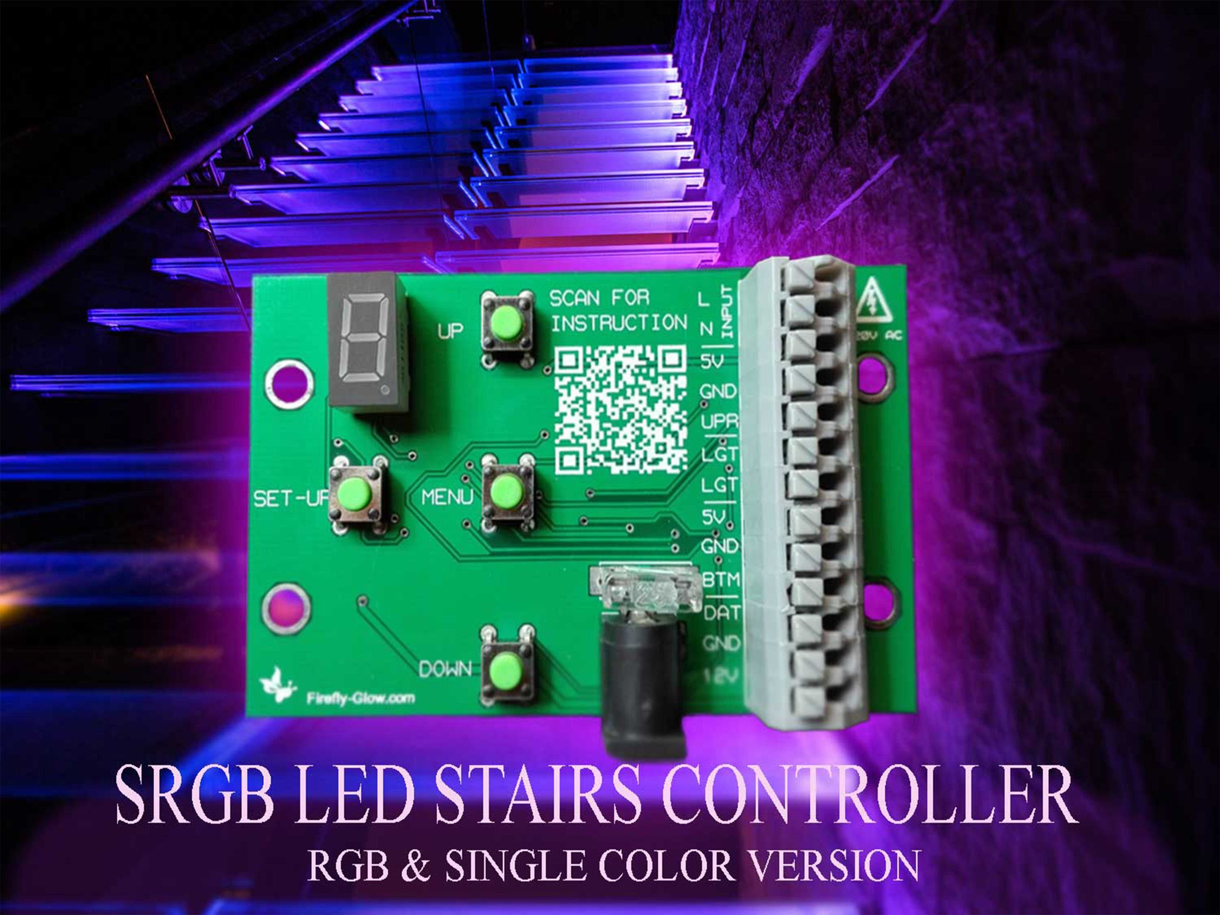 RGB STAIRS BACKLIGHT USING ADDRESSABLE DRIVERS. - Instructables