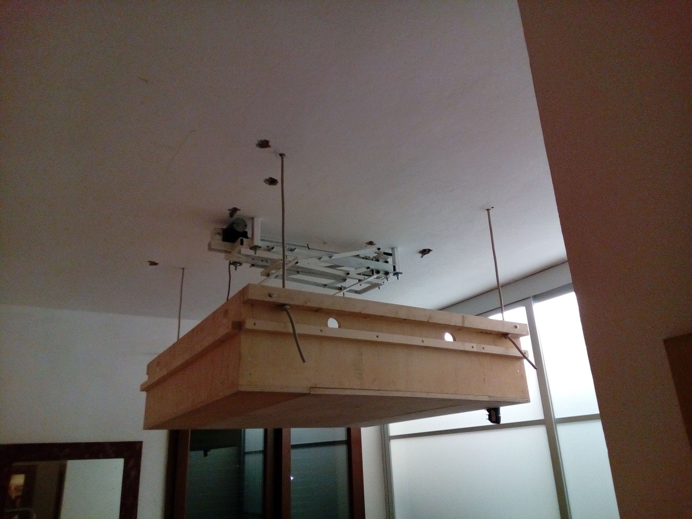 TV LCD 48" Motorized Lift Down Ceiling System : 13 Steps (with Pictures ...