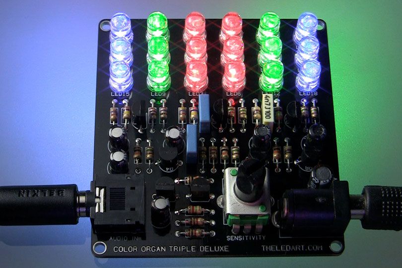 Color Organ Triple Deluxe II : 4 Steps (with Pictures) - Instructables