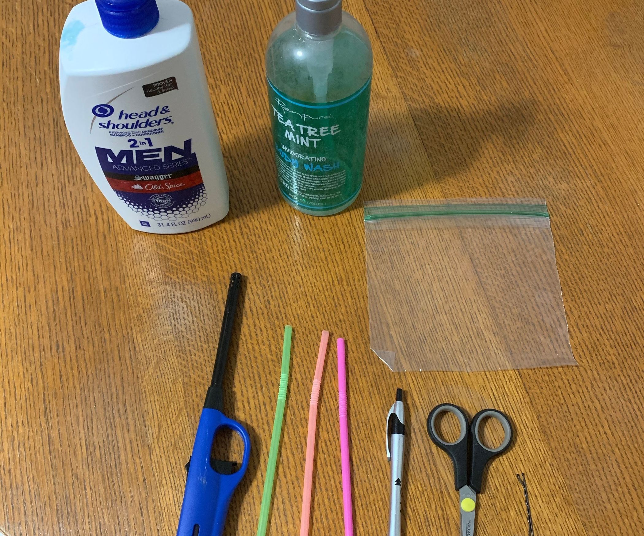 Single Use Travel Size Shower Supplies : 10 Steps - Instructables