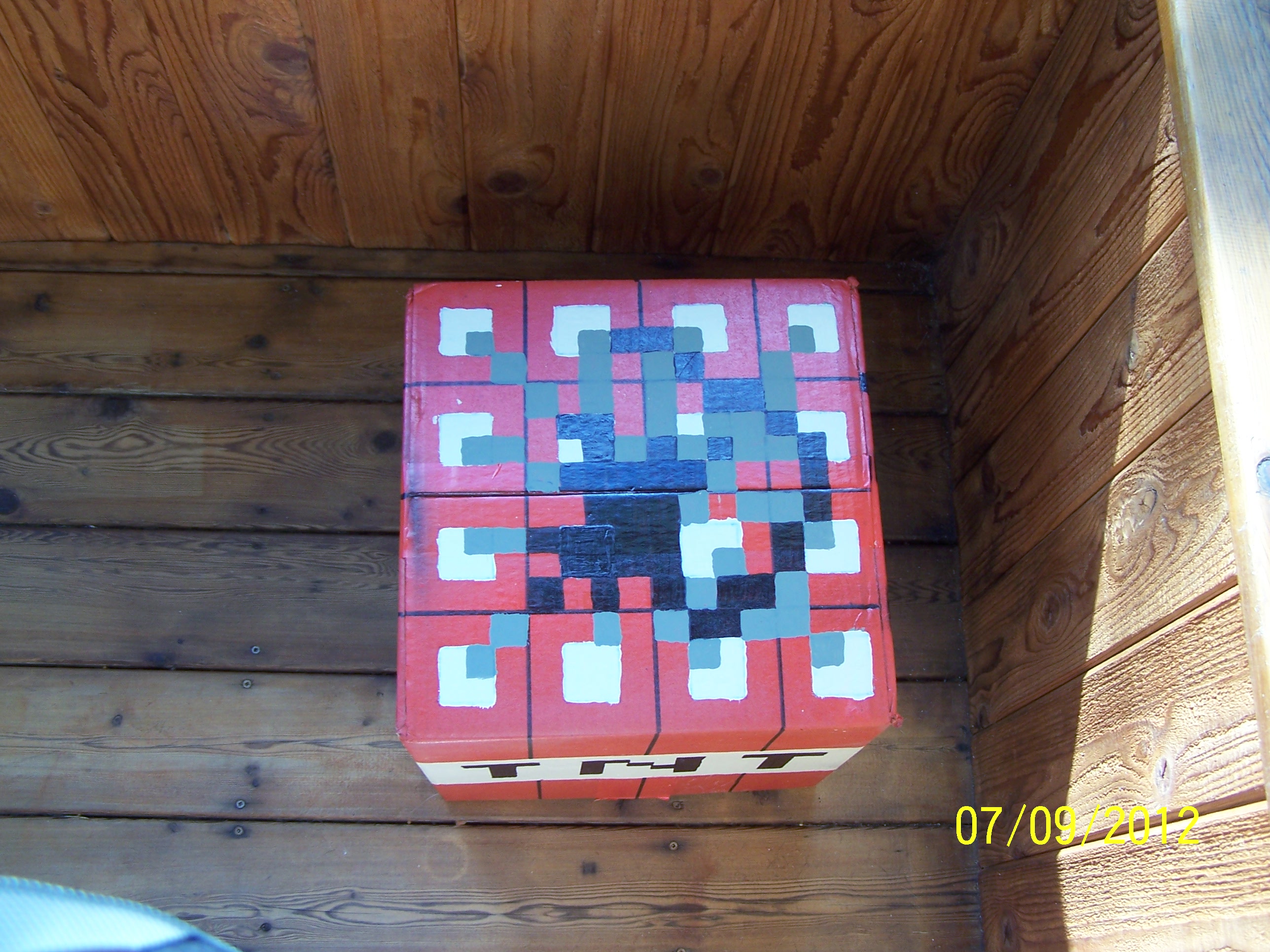Cardboard Minecraft TNT - Instructables