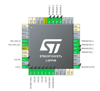 DIY Vending Machine Using STM32 Blue Pill | STM32f103C8T6 ...