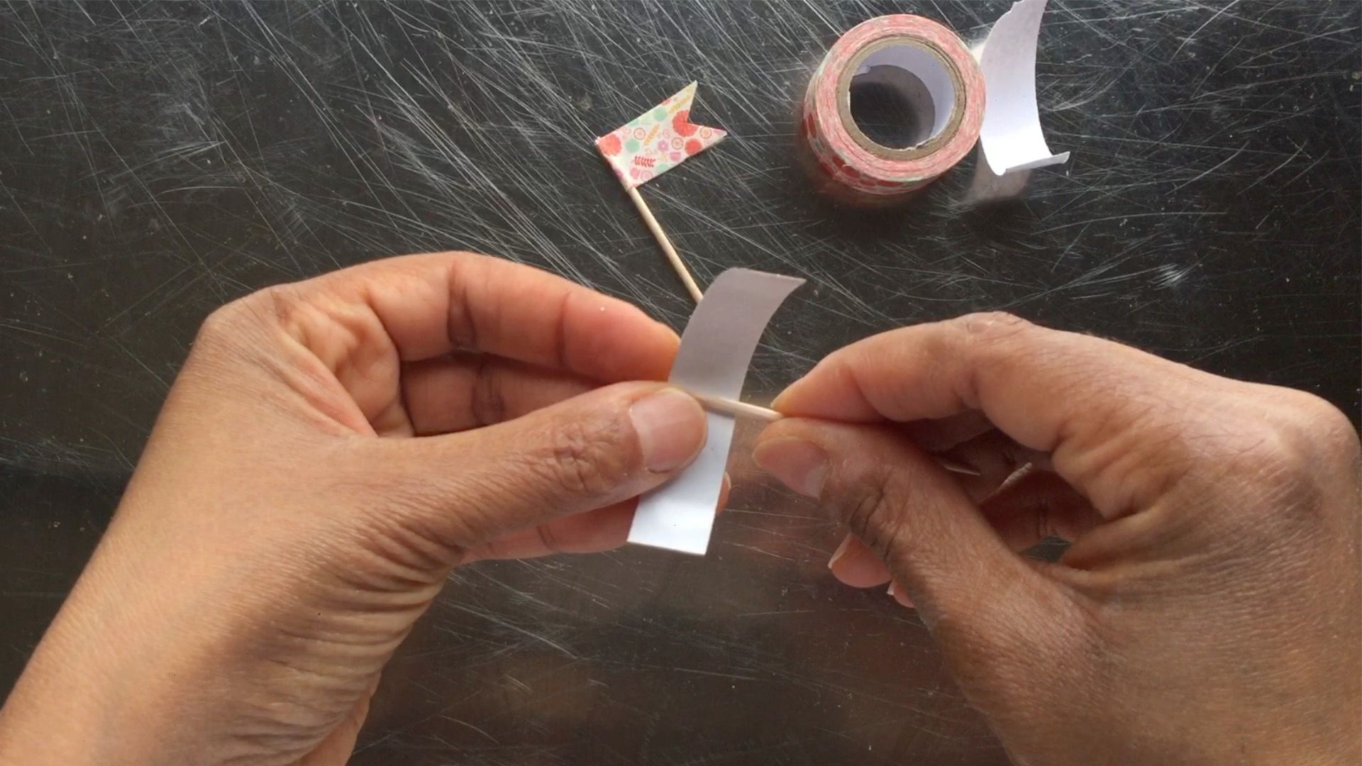 Washi Tape Cupcake Toppers : 5 Steps (with Pictures) - Instructables