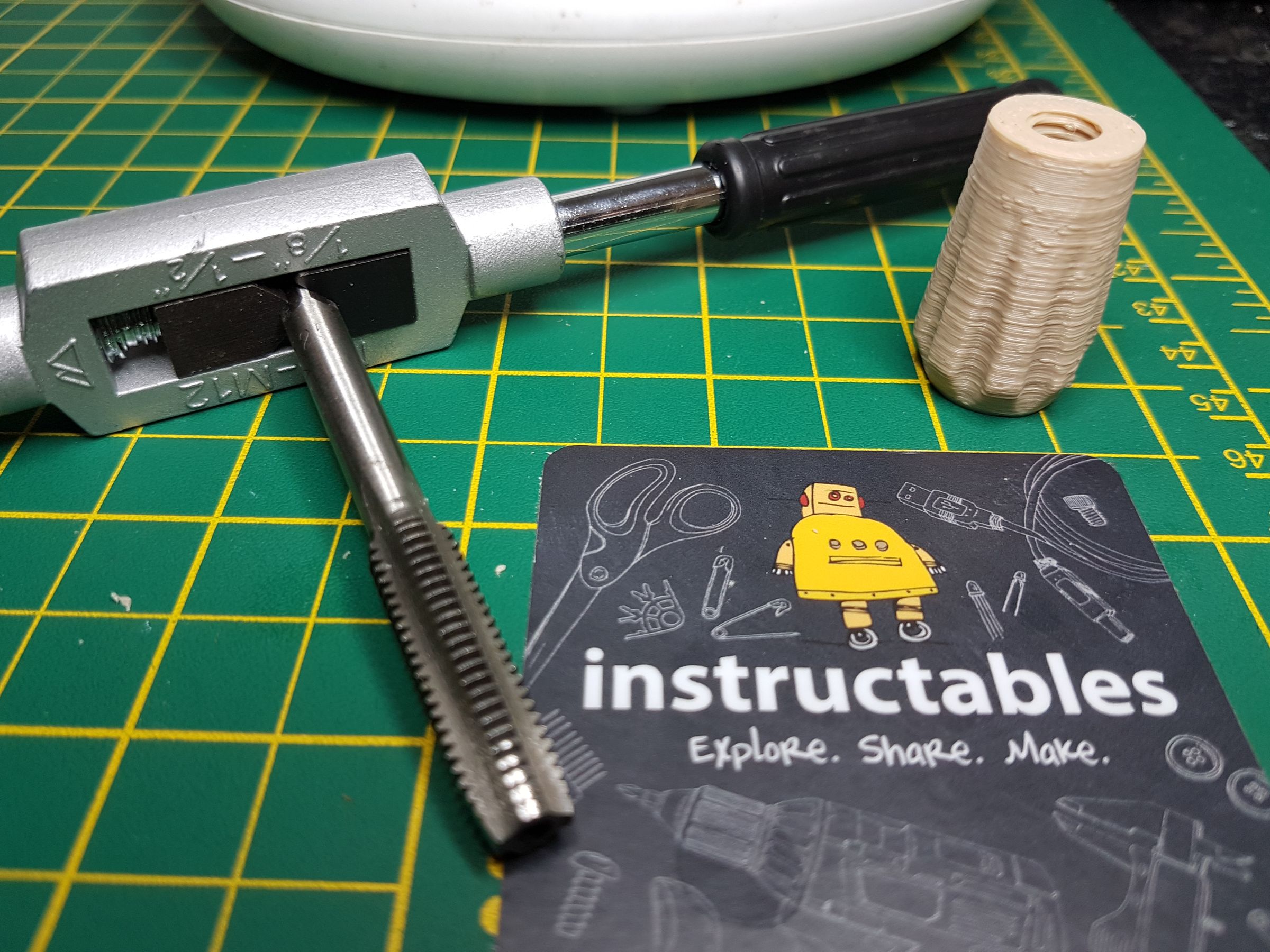 Drill Press Feed Handle Replacement : 5 Steps (with Pictures ...