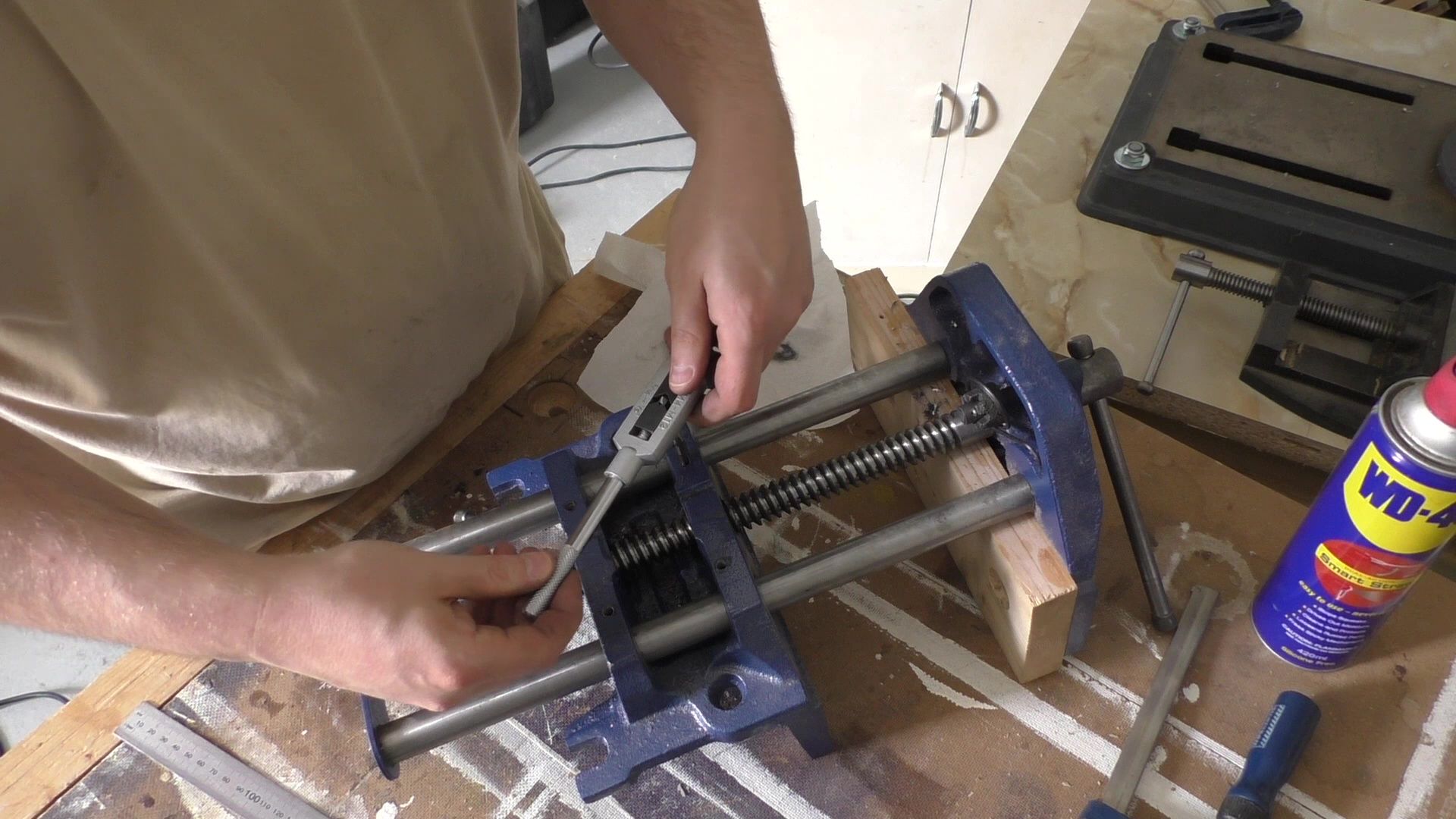 Converting a Quick Release Vice Into a Regular Vice : 8 Steps (with ...