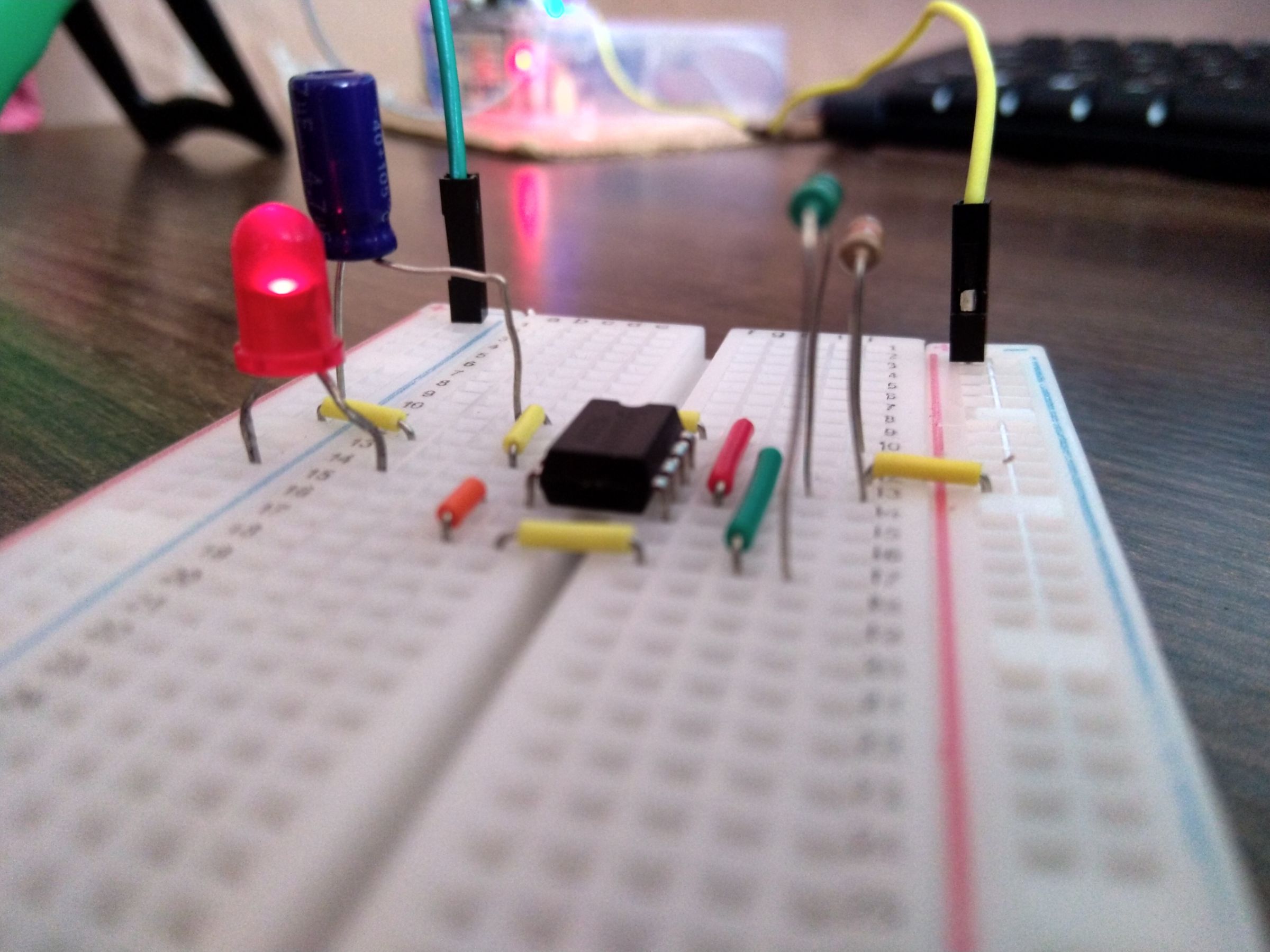 Blinking Led 555 Timer - Instructables