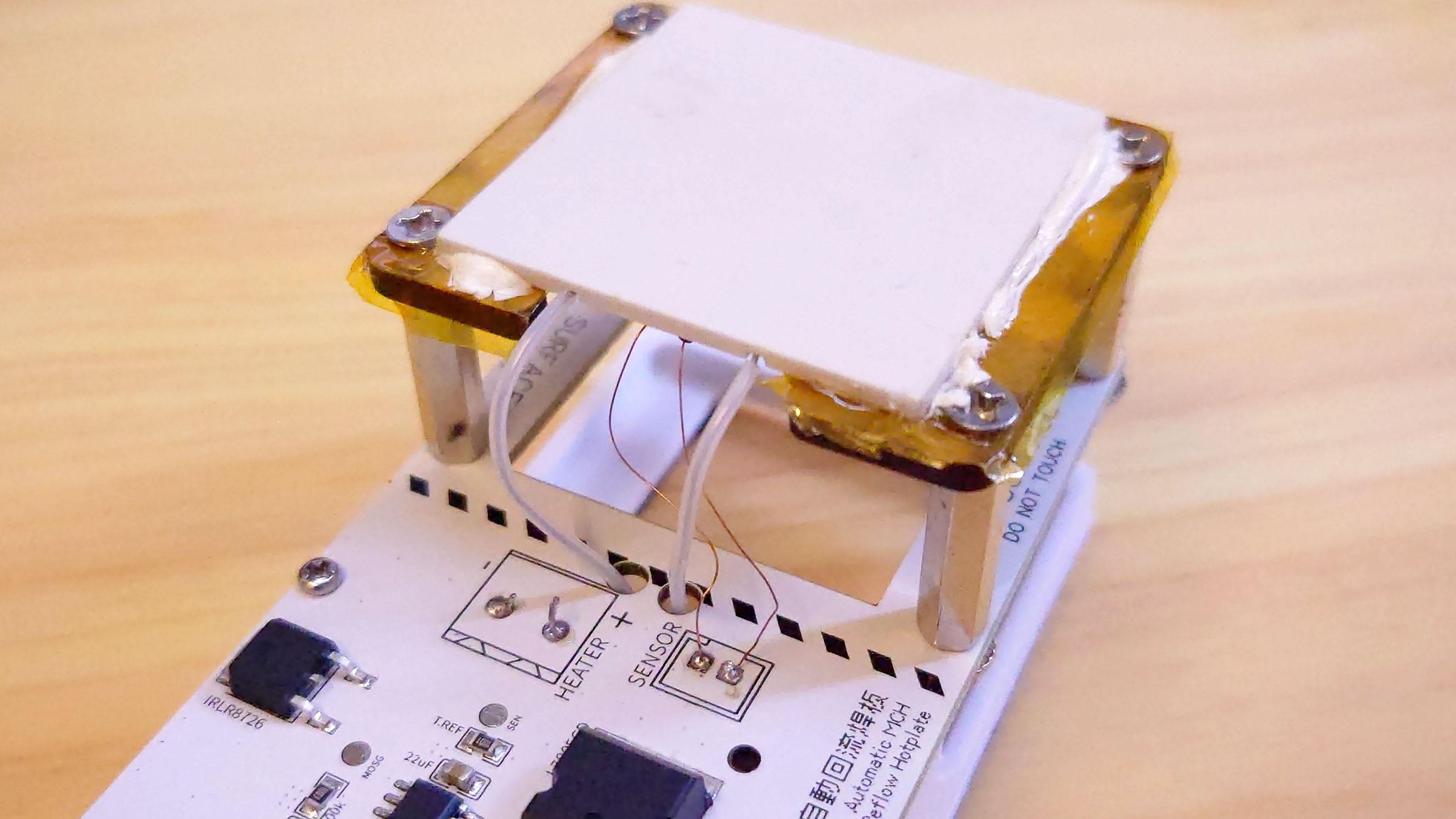 Gallery | DIY USB-PD Powered MCH Automatic Reflow Hotplate | Hackaday.io