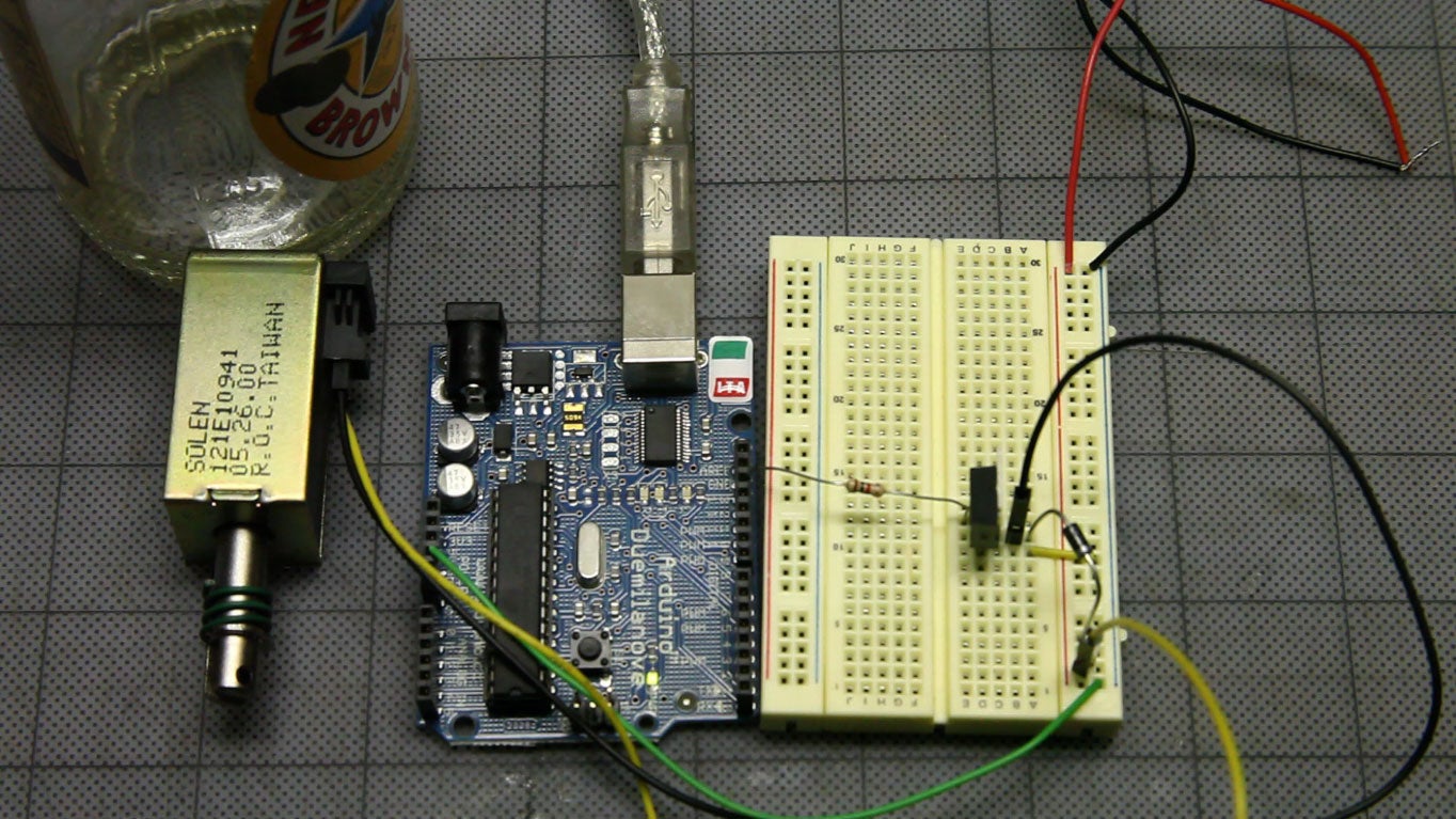 Controlling Solenoids With Arduino 5 Steps Instructables