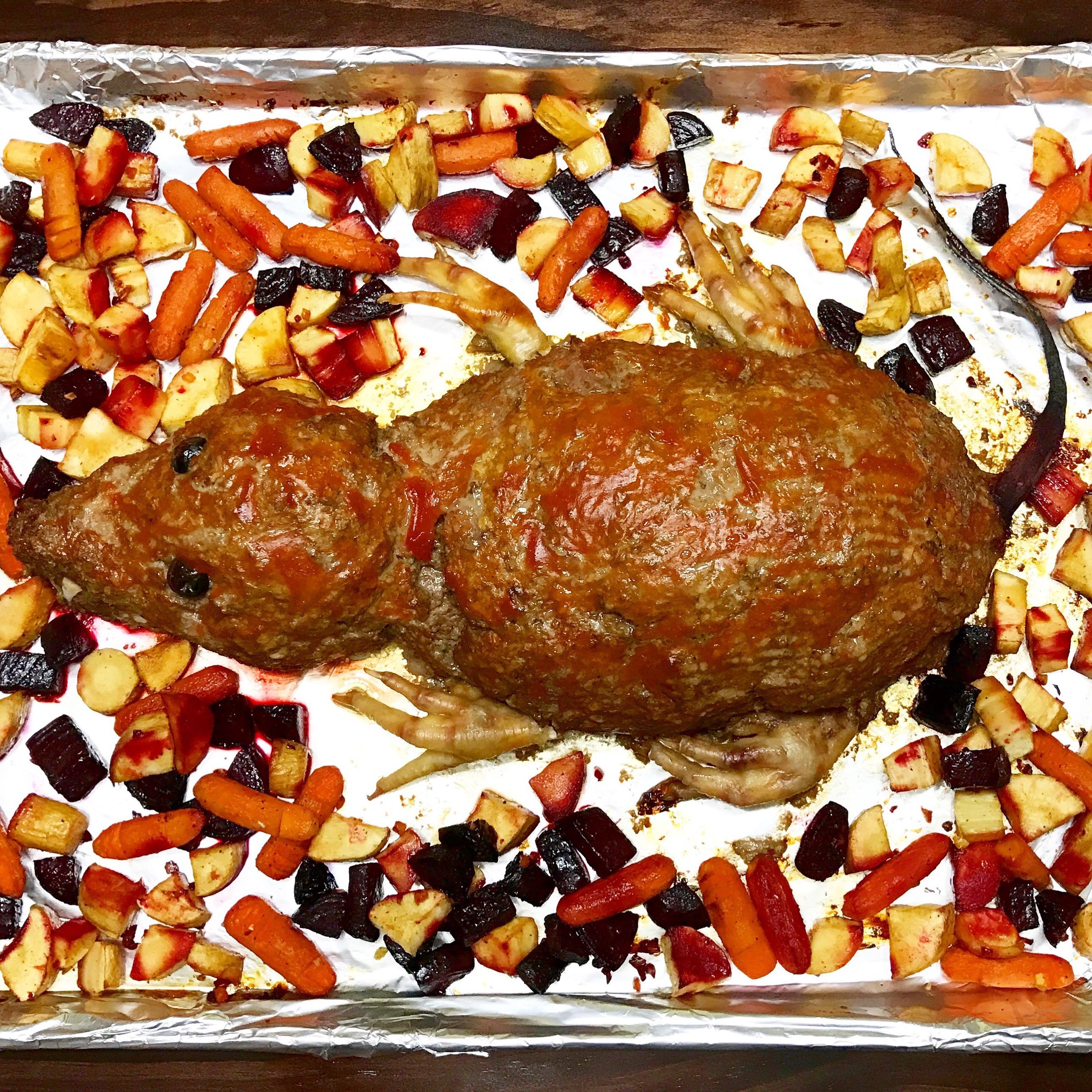 Roadkill Opossum Meatloaf : 4 Steps (with Pictures) - Instructables