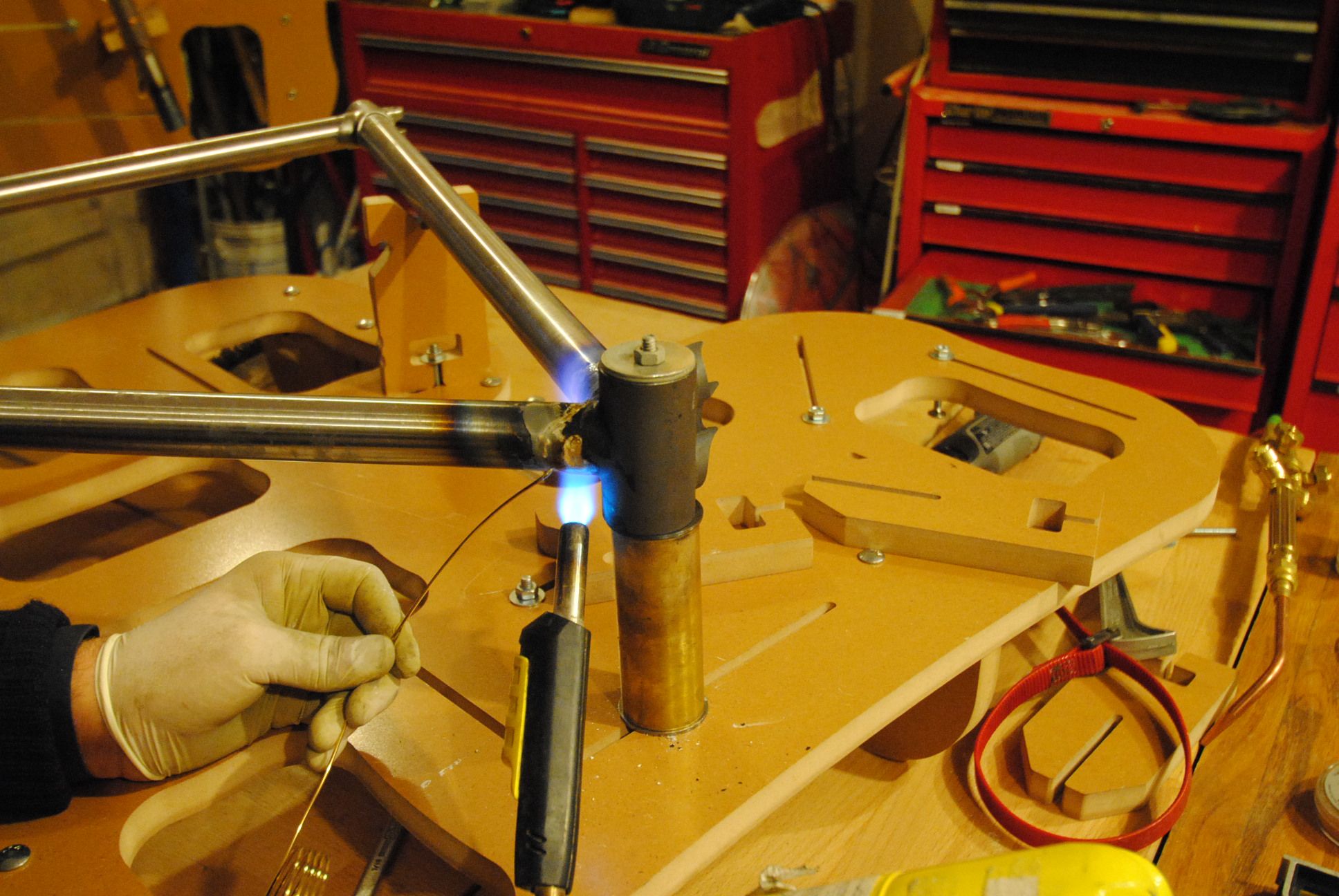 Building a Lugged Bicycle Using a CNC Routed Frame the Jiggernaut : 11 ...