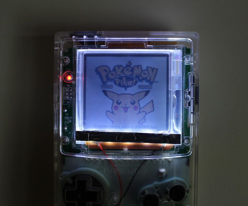 Game Boy Color Frontlight Install With LOCA - Instructables