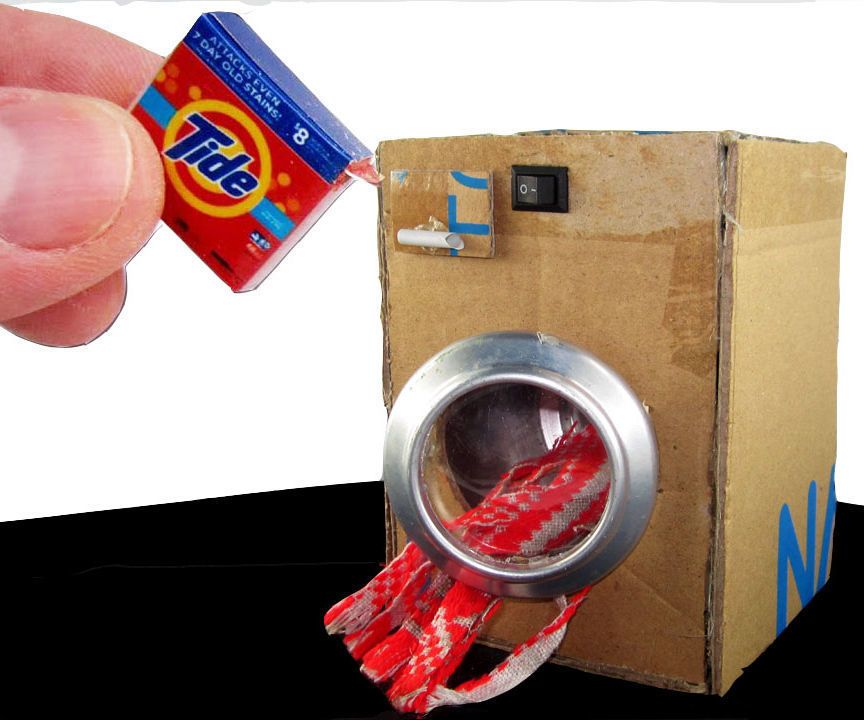 EASY Washing Machine Toy- DIY Project : 7 Steps (with Pictures ...