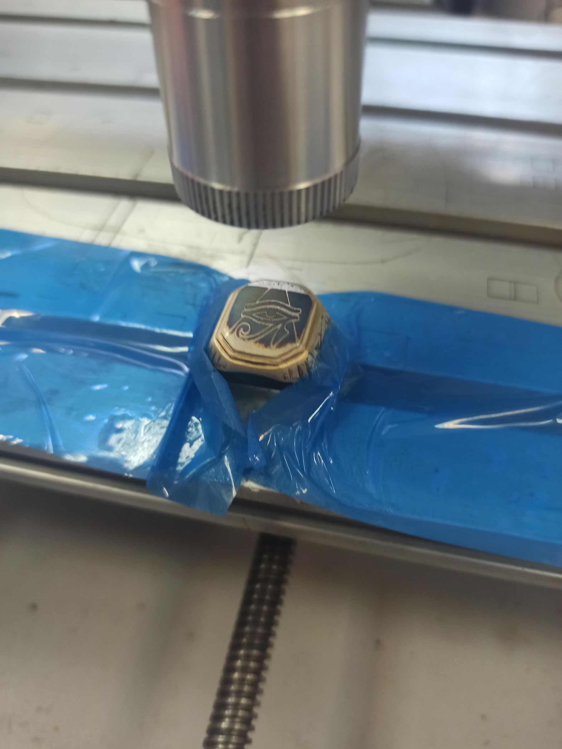 Coating a Color Image on a Silver Ring With a Diode Laser (Endurance 10 ...