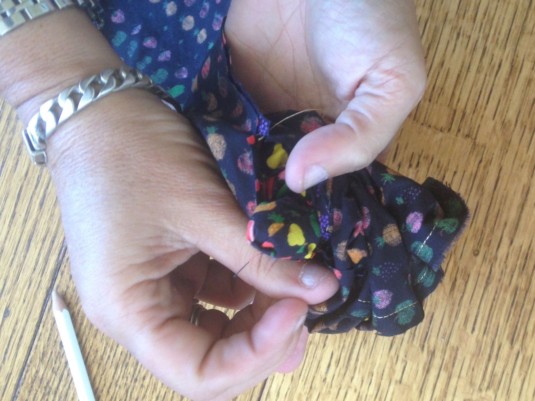 Sew a Vintage Style Head Wrap Scarf : 7 Steps (with Pictures ...