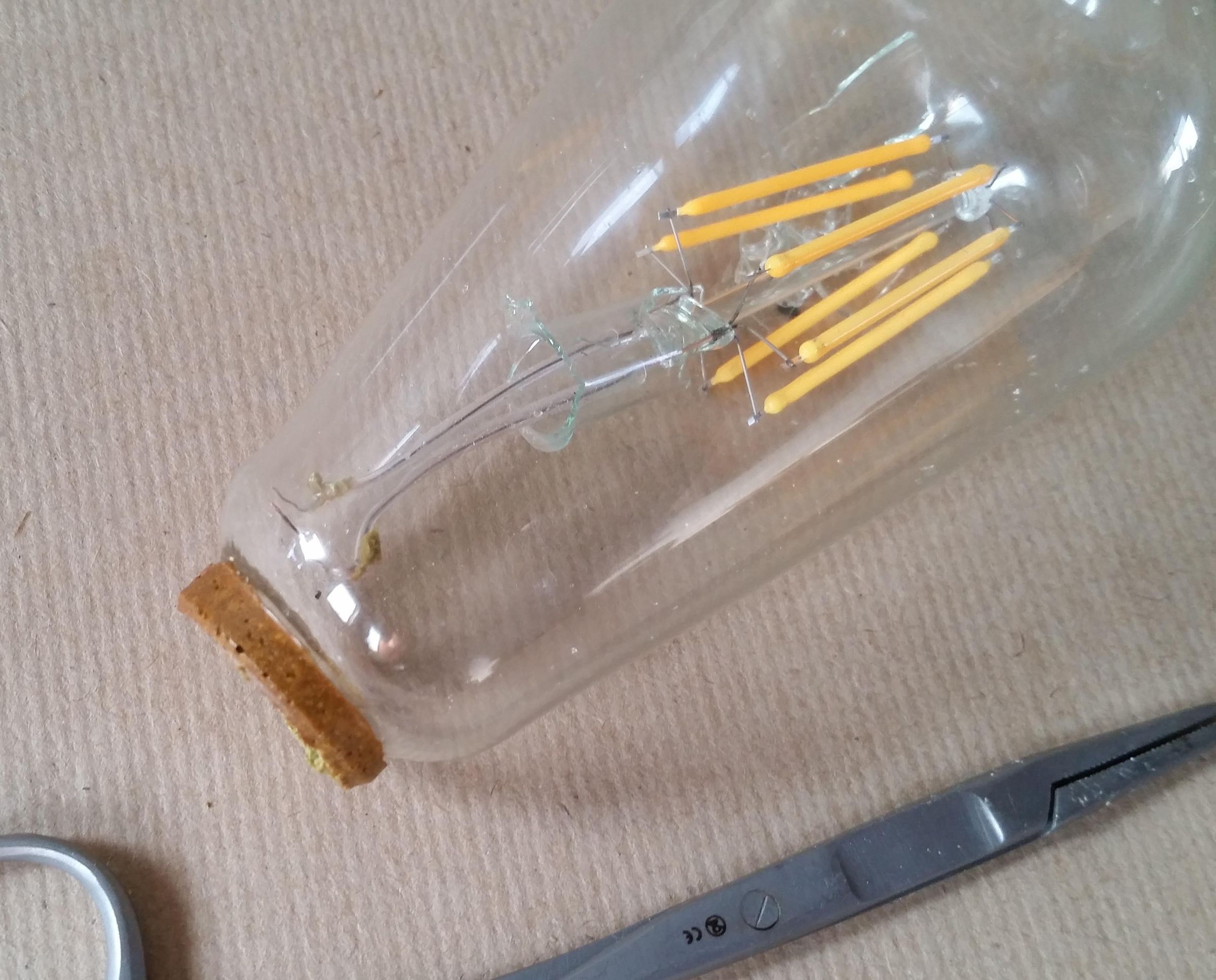 Water Propping Station From Light Bulbs : 8 Steps (with Pictures ...