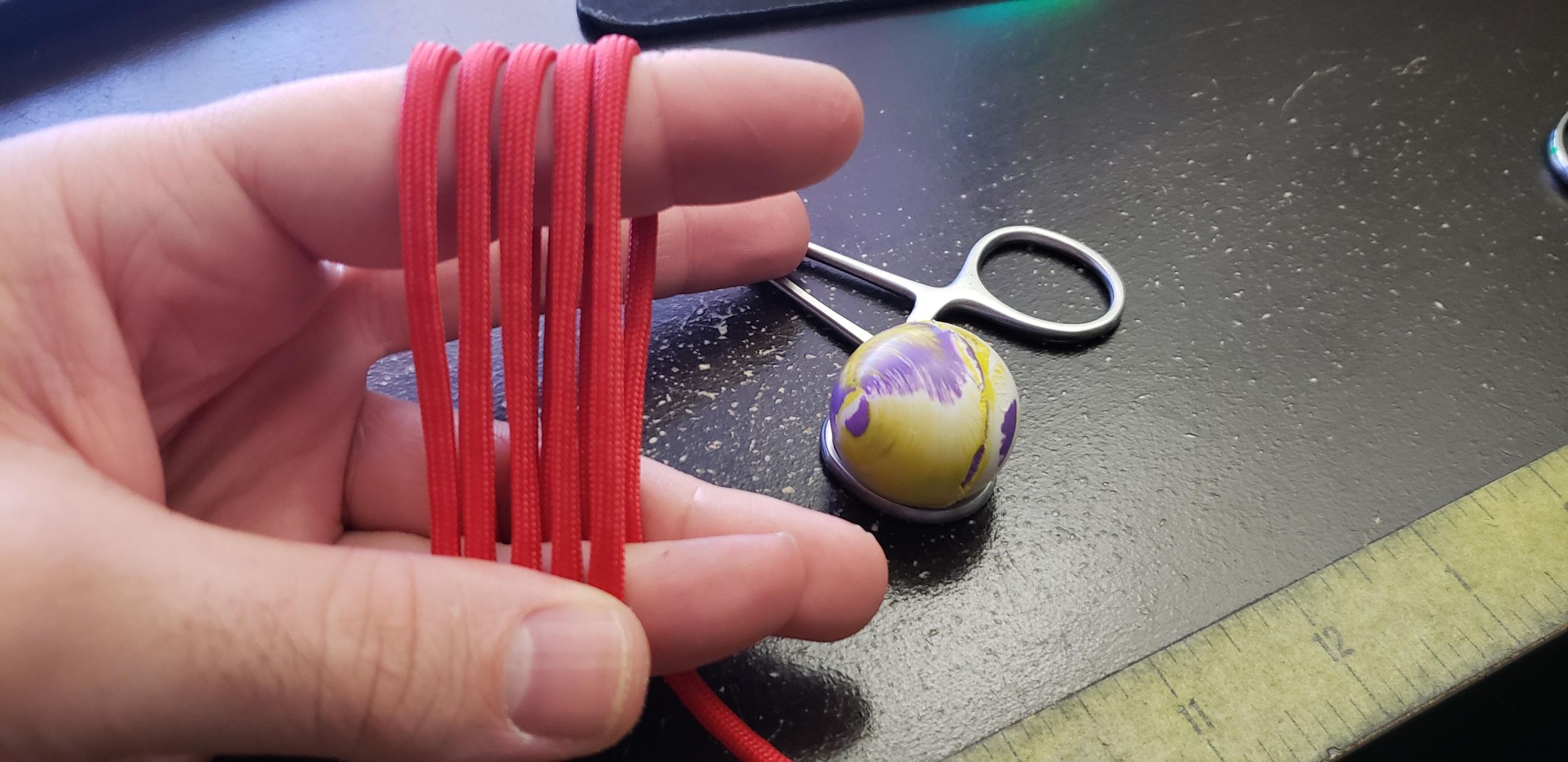 Tygra's Bolo-Whip With Paracord in 16 Plait : 9 Steps (with Pictures ...