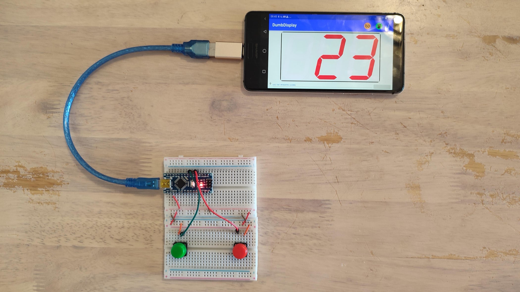Button Click Counting With Virtual 7 Segment Display : 5 Steps - Instructables