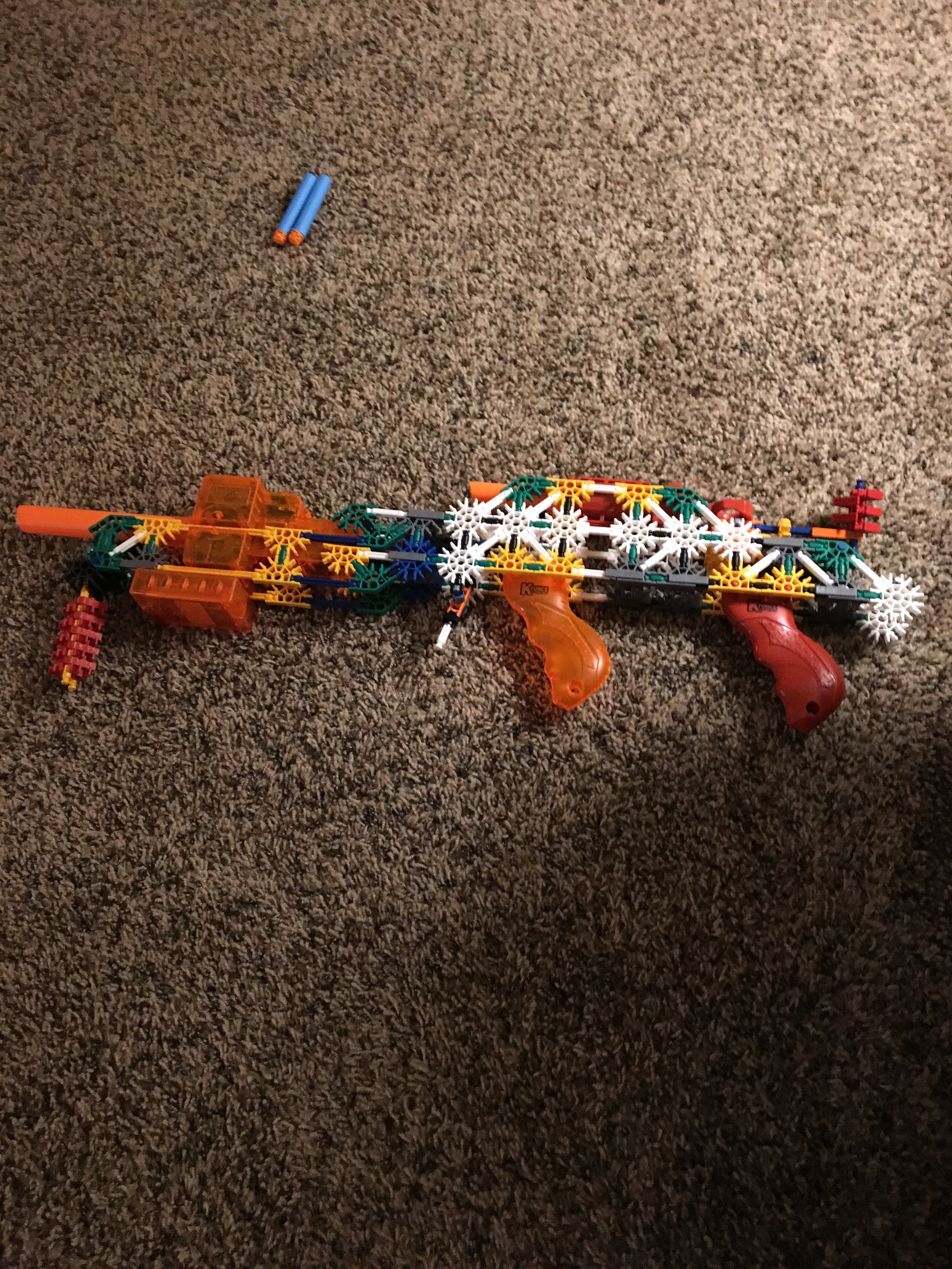 Knex Kforce Mega Assult Rifle (KKFMAR) : 3 Steps - Instructables