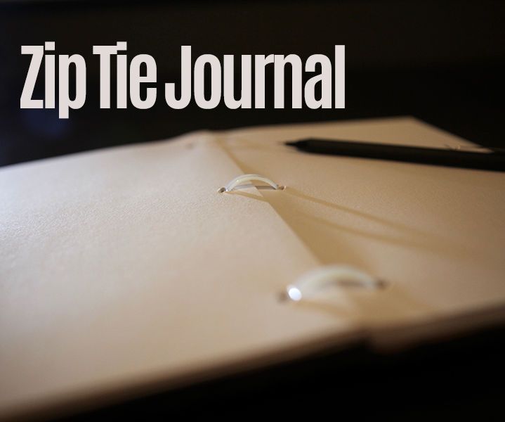 Zip Tie Journal : 7 Steps (with Pictures) - Instructables
