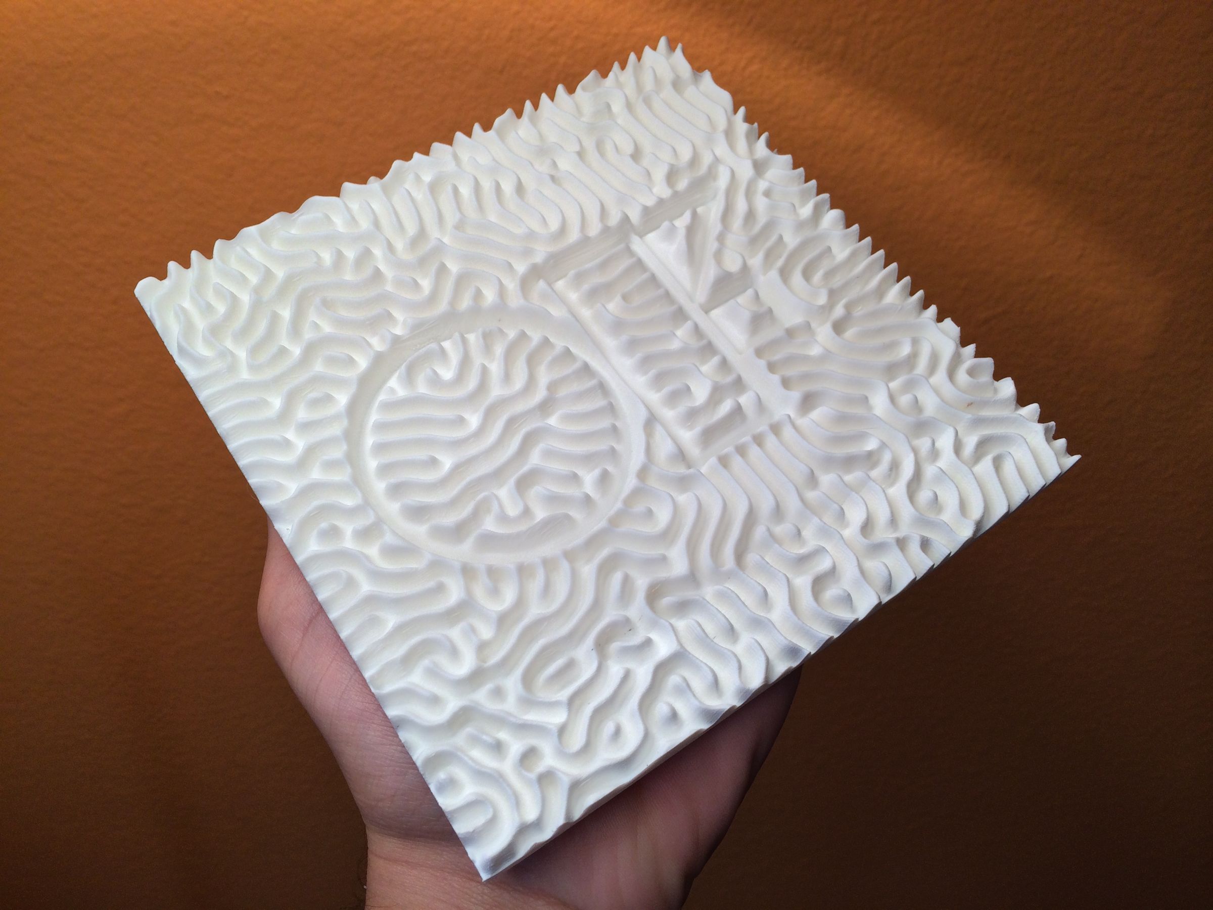 3D Printed Reaction Diffusion Patterns : 4 Steps (with Pictures ...