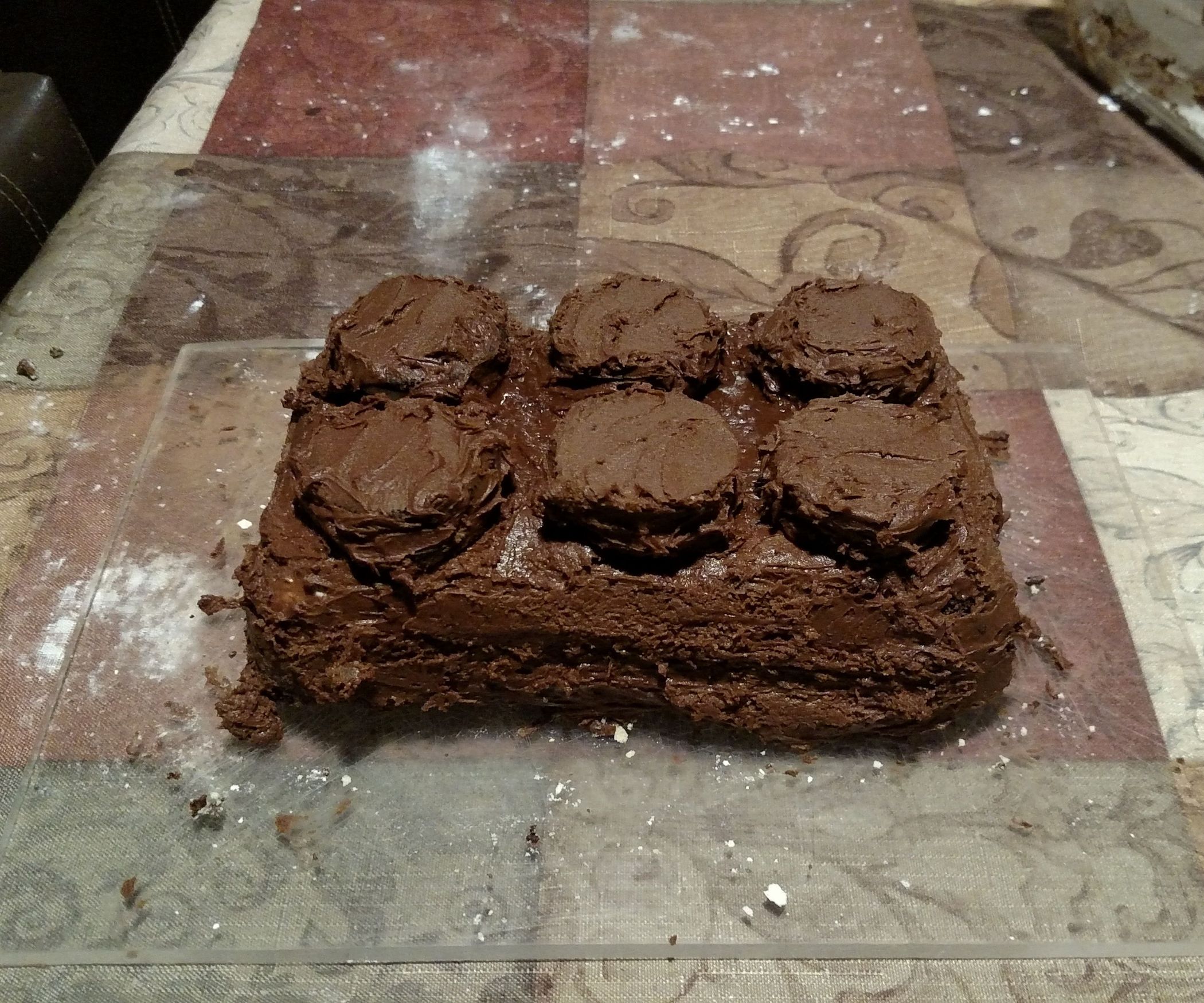 Dark Chocolate LEGO Cake : 12 Steps (with Pictures) - Instructables