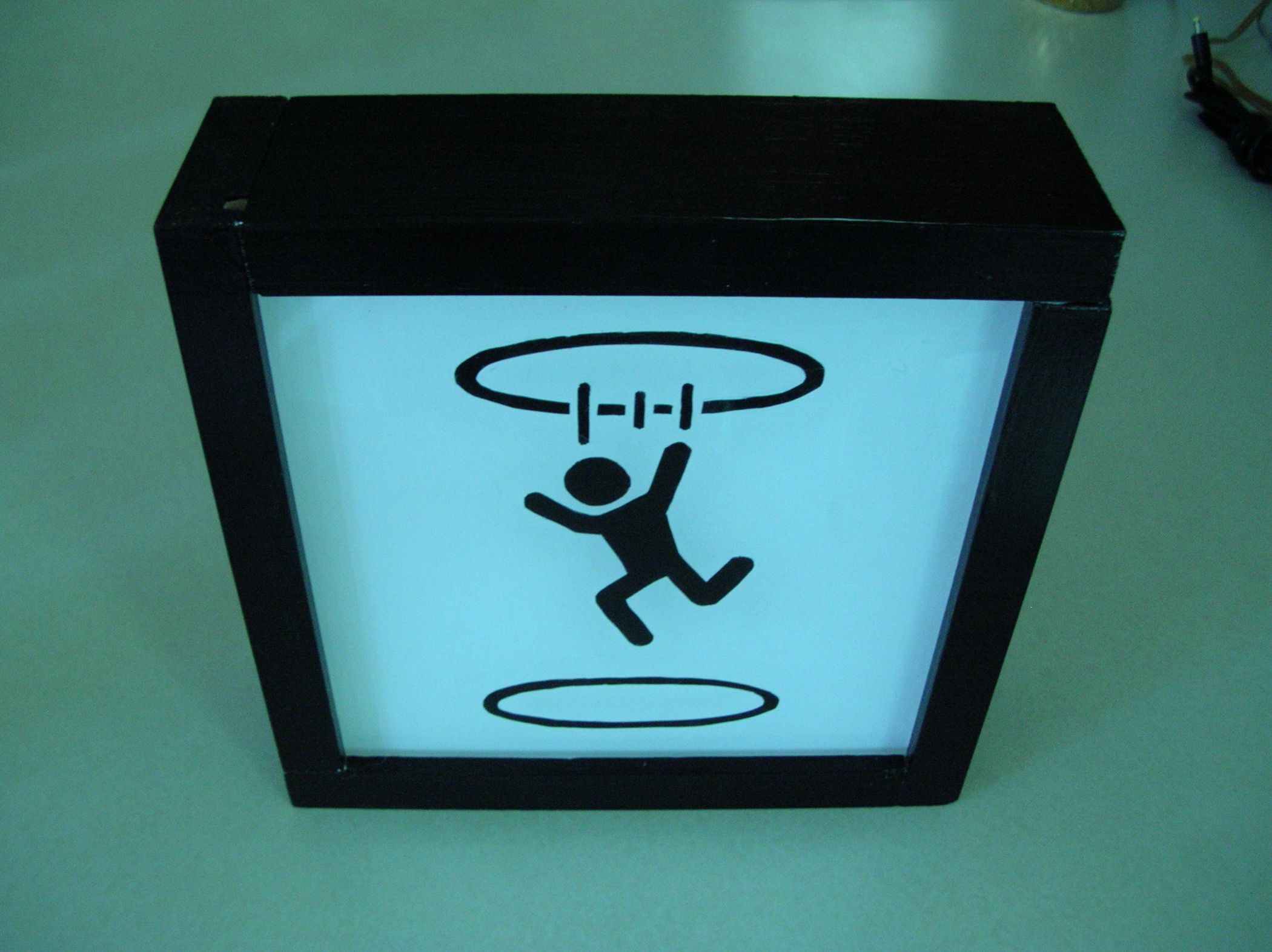 Lighted Portal Warning Symbol : 7 Steps (with Pictures) - Instructables