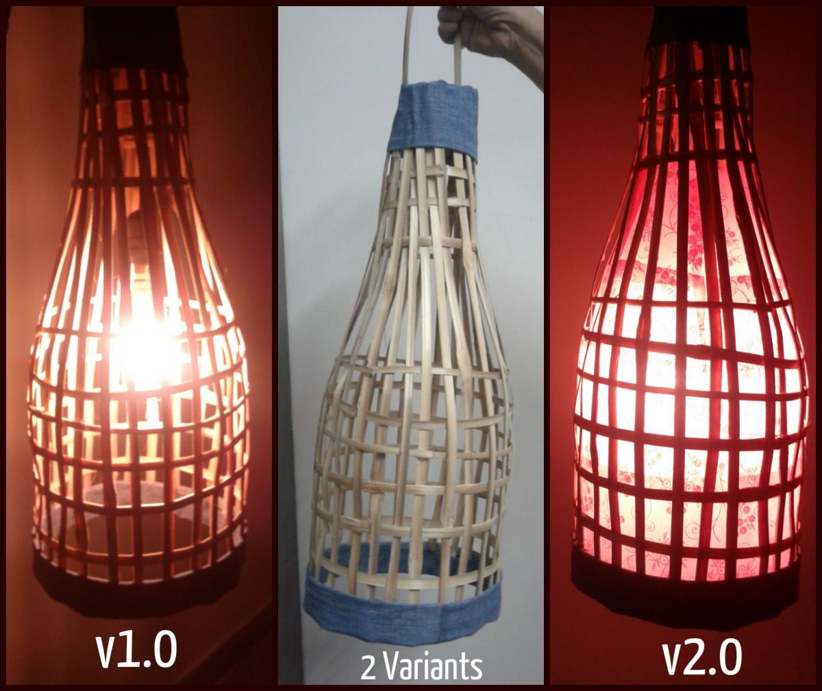 Handmade Bamboo Lantern. Using Old Bamboo Blinds. : 9 Steps (with ...