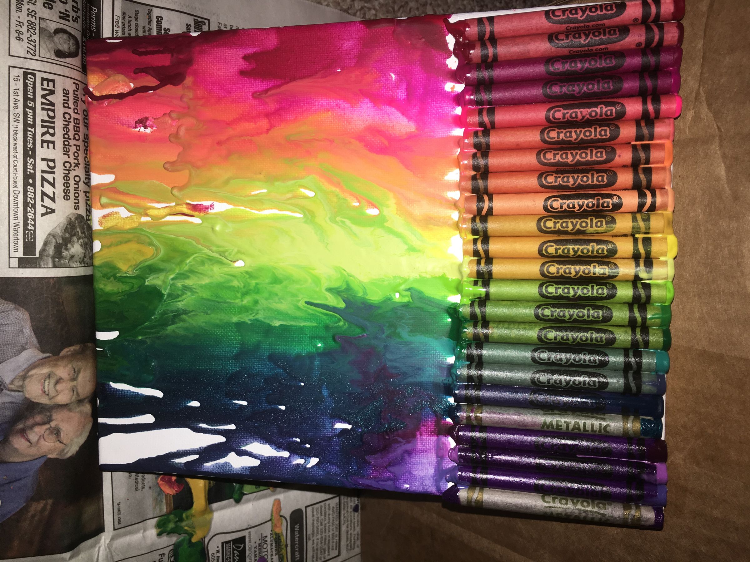 Crayon Painting : 6 Steps - Instructables