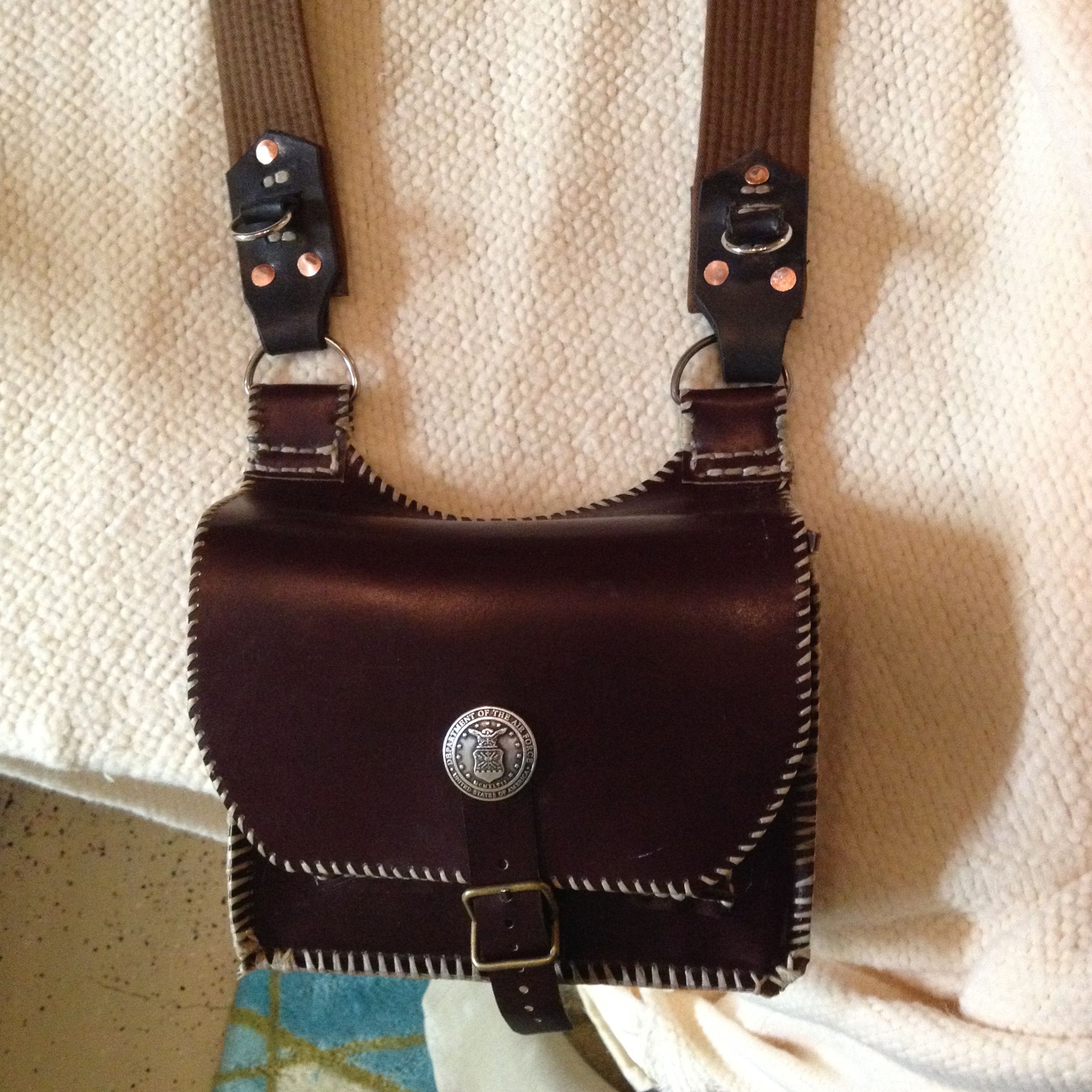 Leather Black Powder Shooters Bag : 4 Steps - Instructables