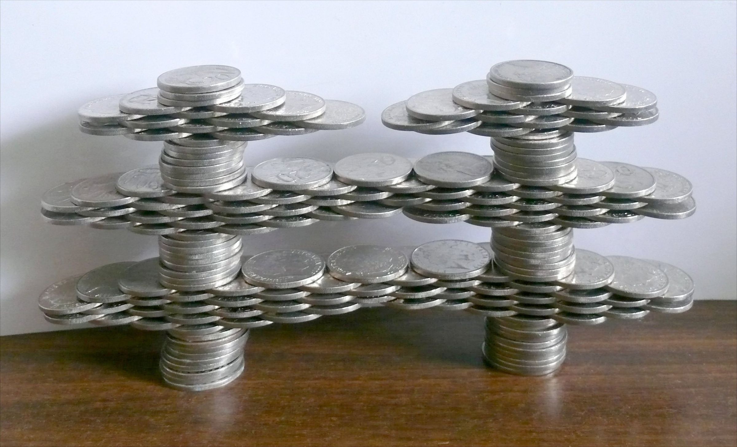 Coin Stacking - 3 Coin Span Bridge and More - Instructables