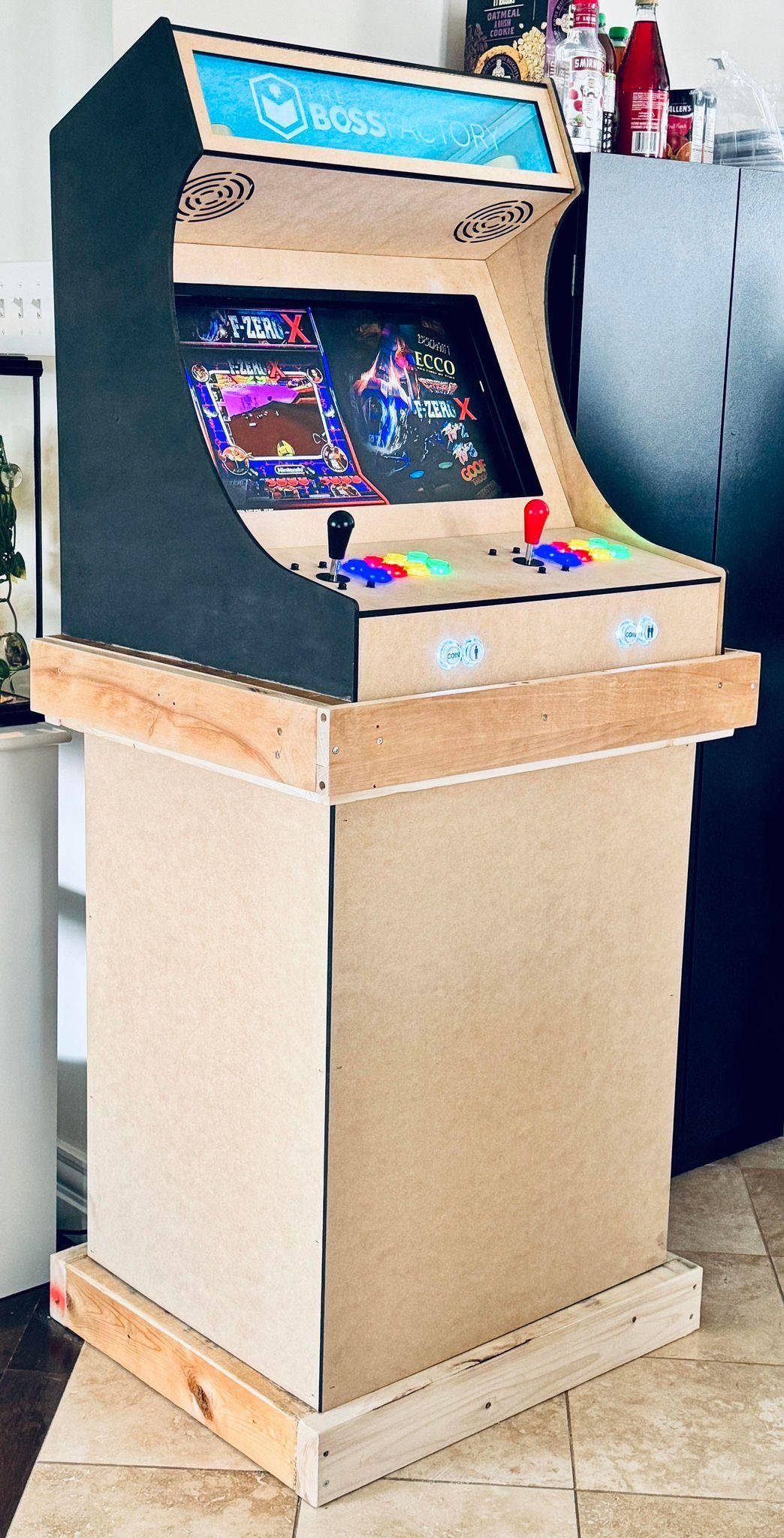 Custom Light-Up Retro Arcade Cabinet : 7 Steps (with Pictures ...