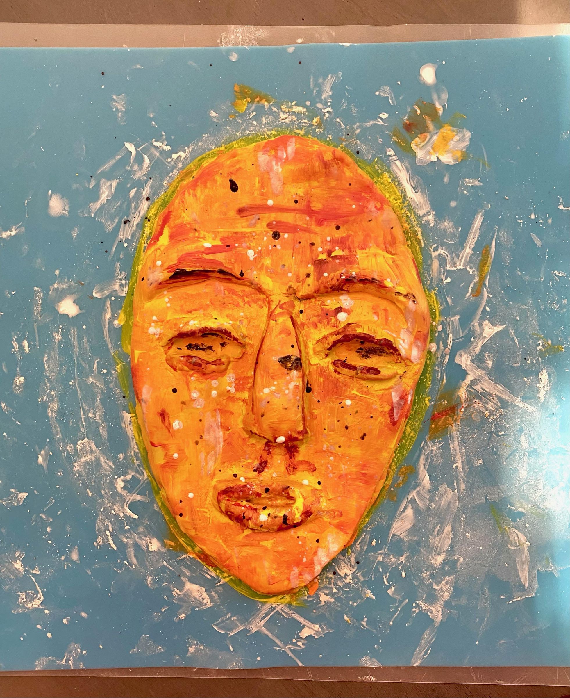 Smiling Clay Face, Warm Color Palette : 10 Steps (with Pictures ...