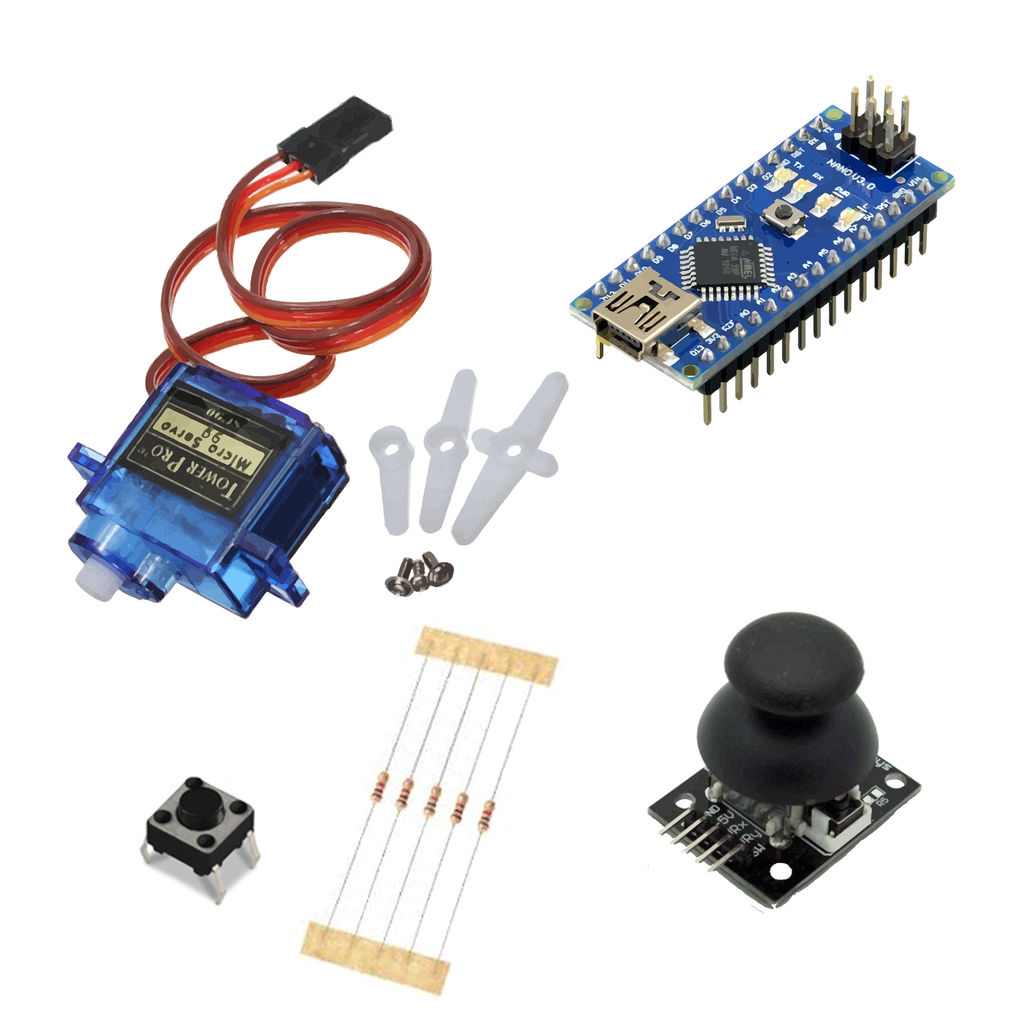 Arduino Tutorial - Control Servo Motor - Joystick - Instructables Arduino Tutorial - Control Servo Motor - Joystick - Instructables