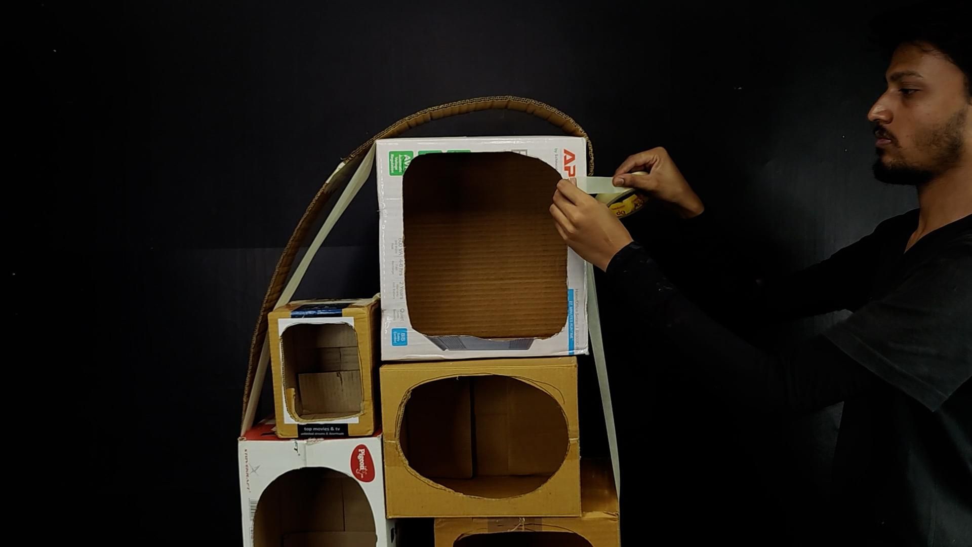 Transform Your Space - DIY Display Organizer Using Recycled Cardboard ...