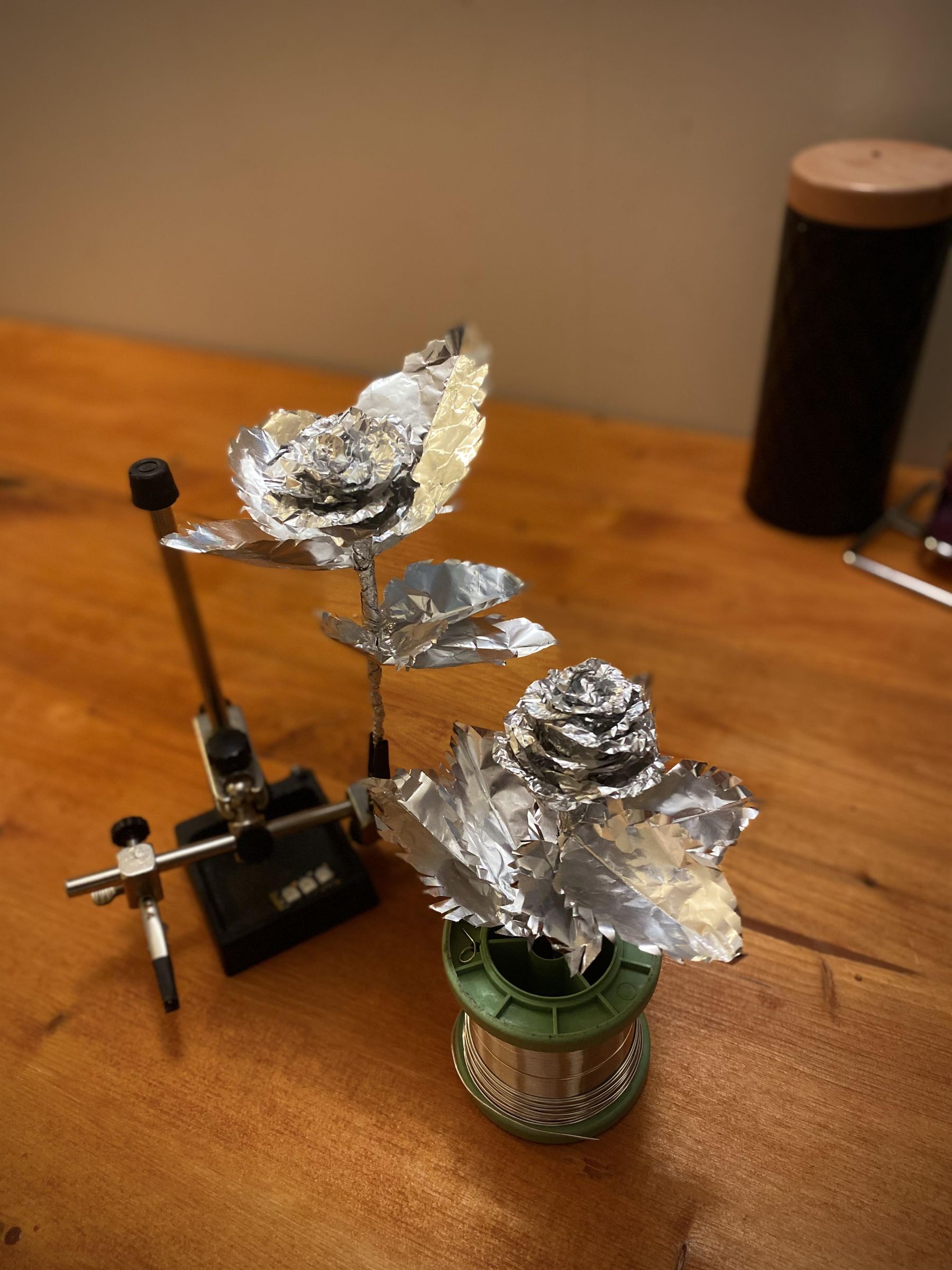 Tinfoil Rose Valentine's Day : 11 Steps (with Pictures) - Instructables