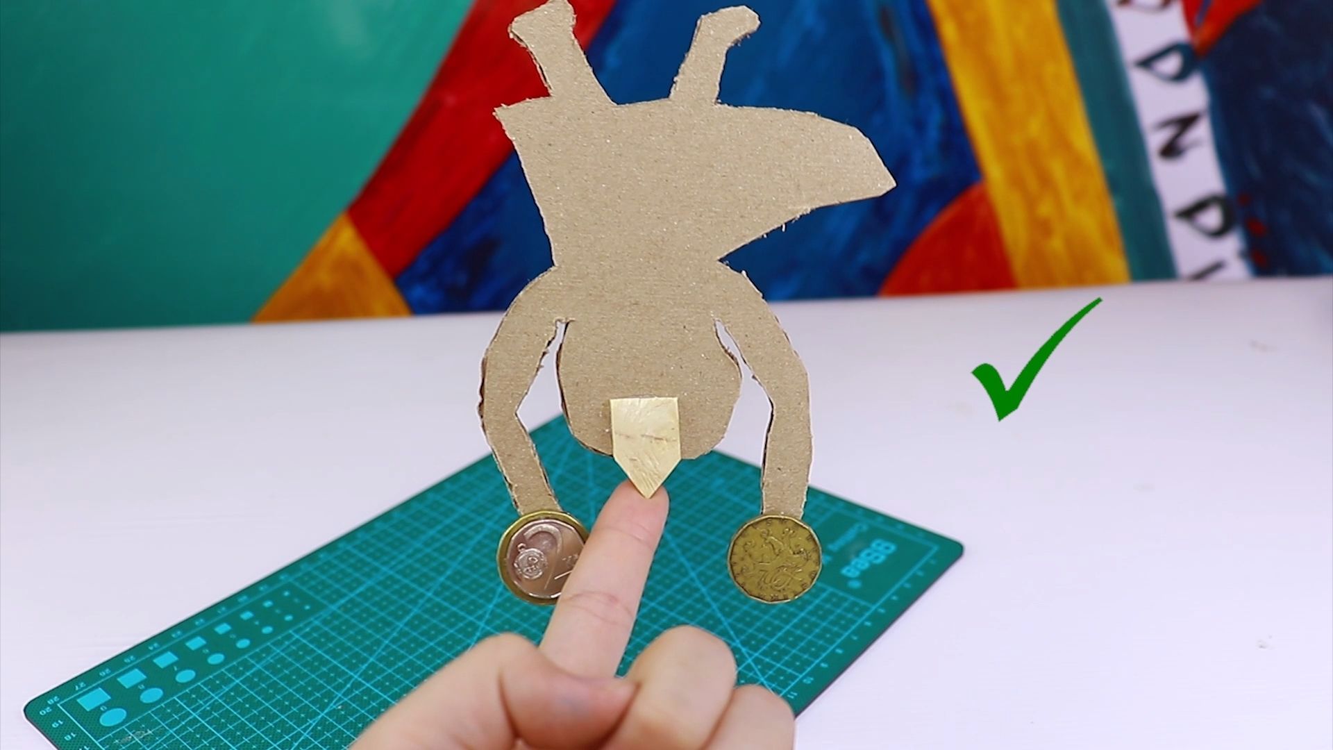 Make MAGIC SUPERMAN Balance From Cardboard : 7 Steps (with Pictures ...