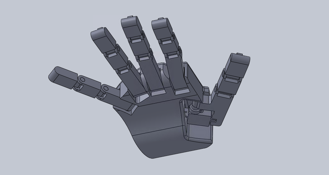 3D Printed Mechanical Hand Prototype : 9 Steps (with Pictures ...