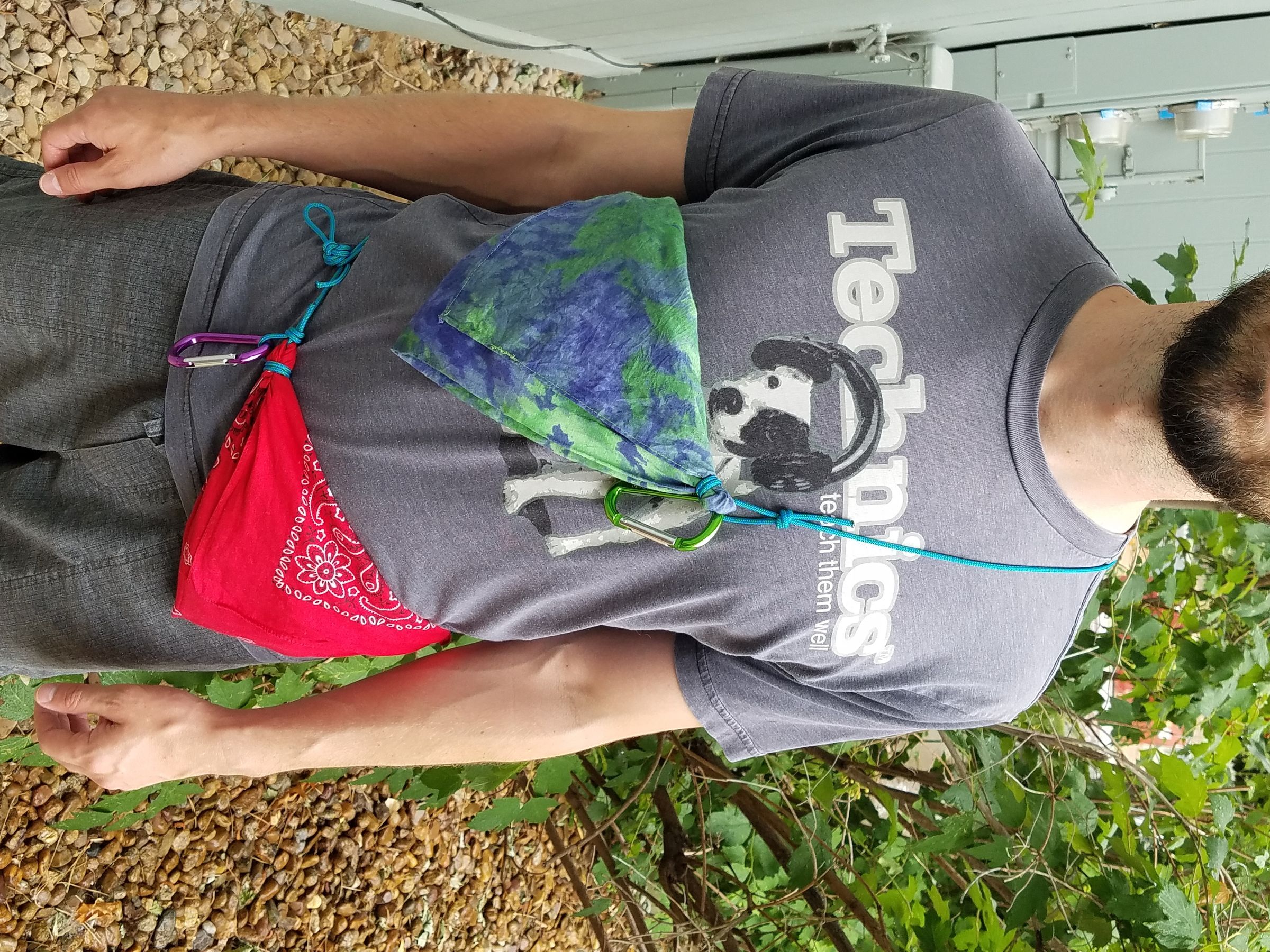 Bandana Sling Pack : 4 Steps (with Pictures) - Instructables